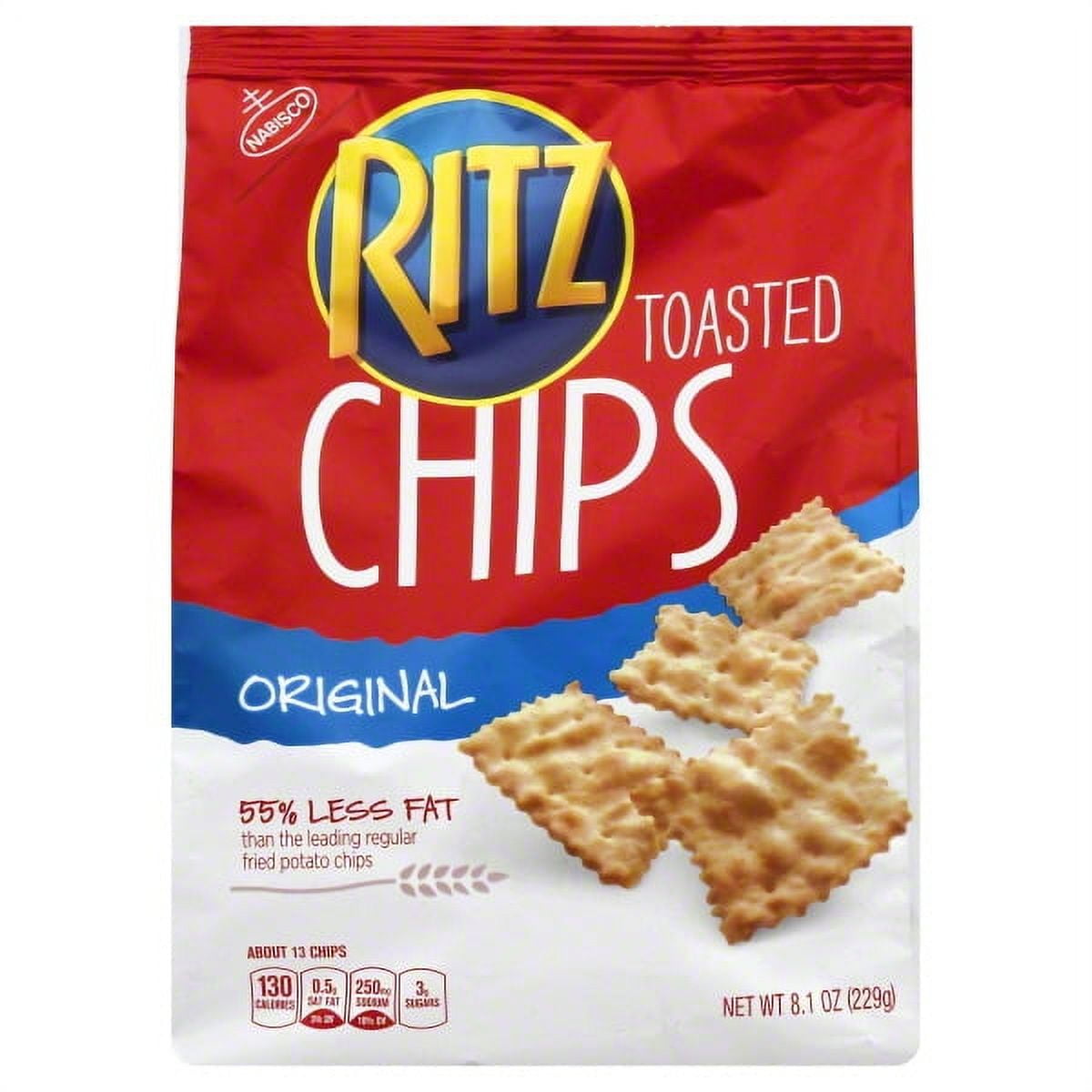 Ritz Healthy Baked Original Toasted Chips, 8.1 oz - Walmart.com