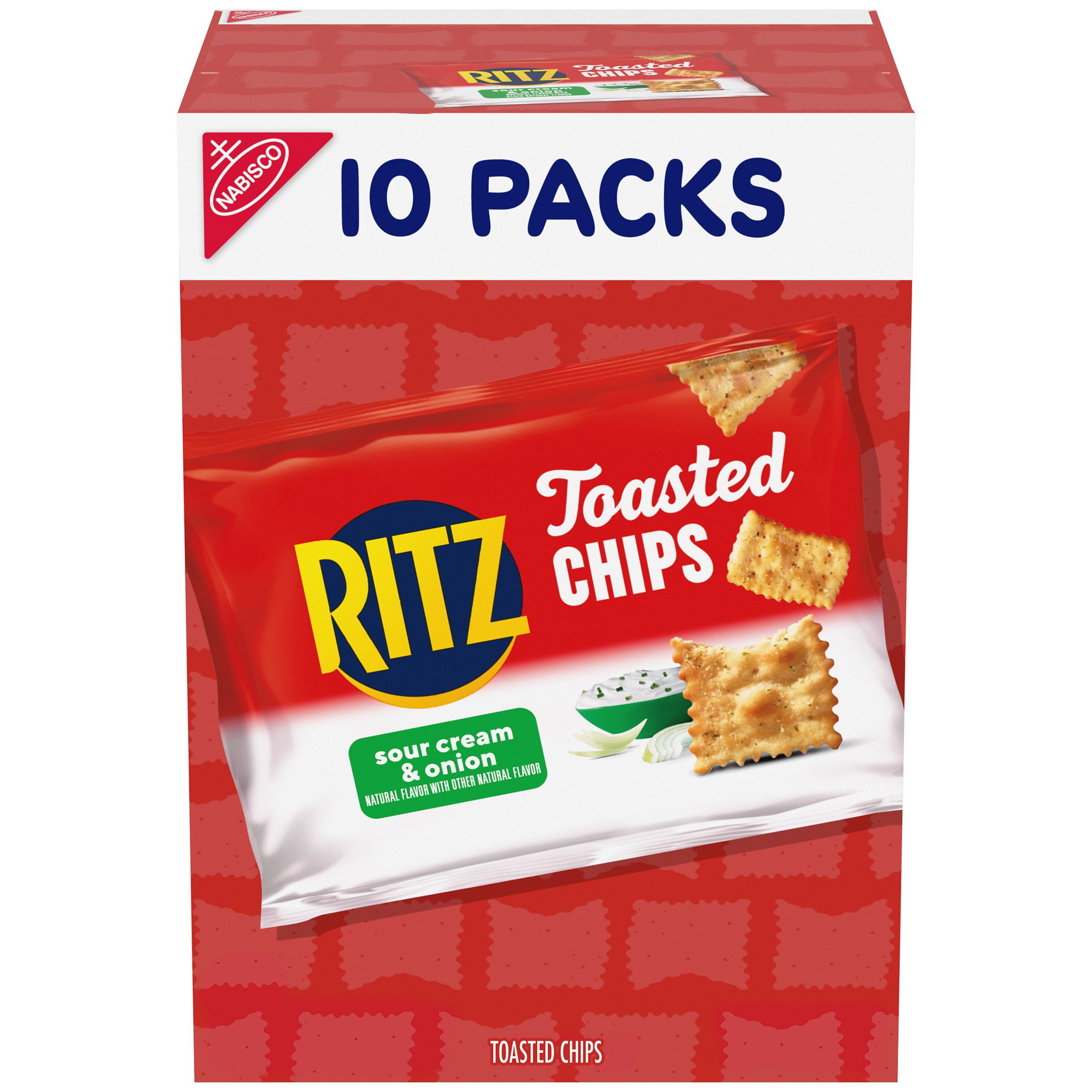 Ritz Toasted Chips Sour Cream & Onion Bags - Walmart.com