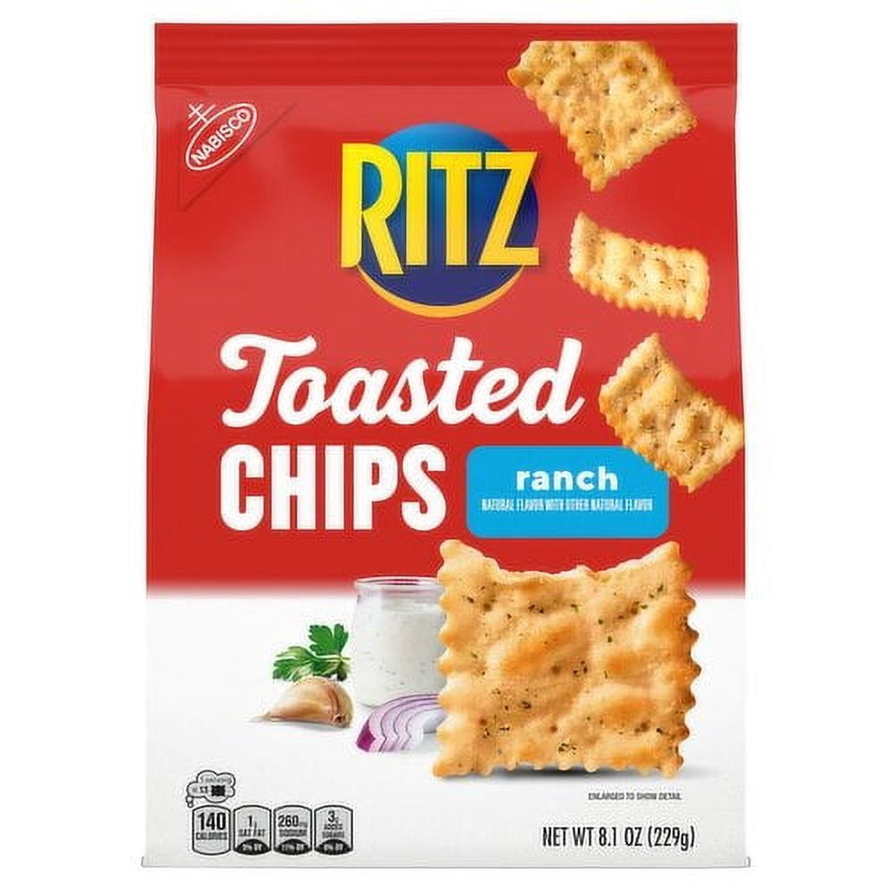 Ritz toasted chips ranch 6ct - Walmart.com