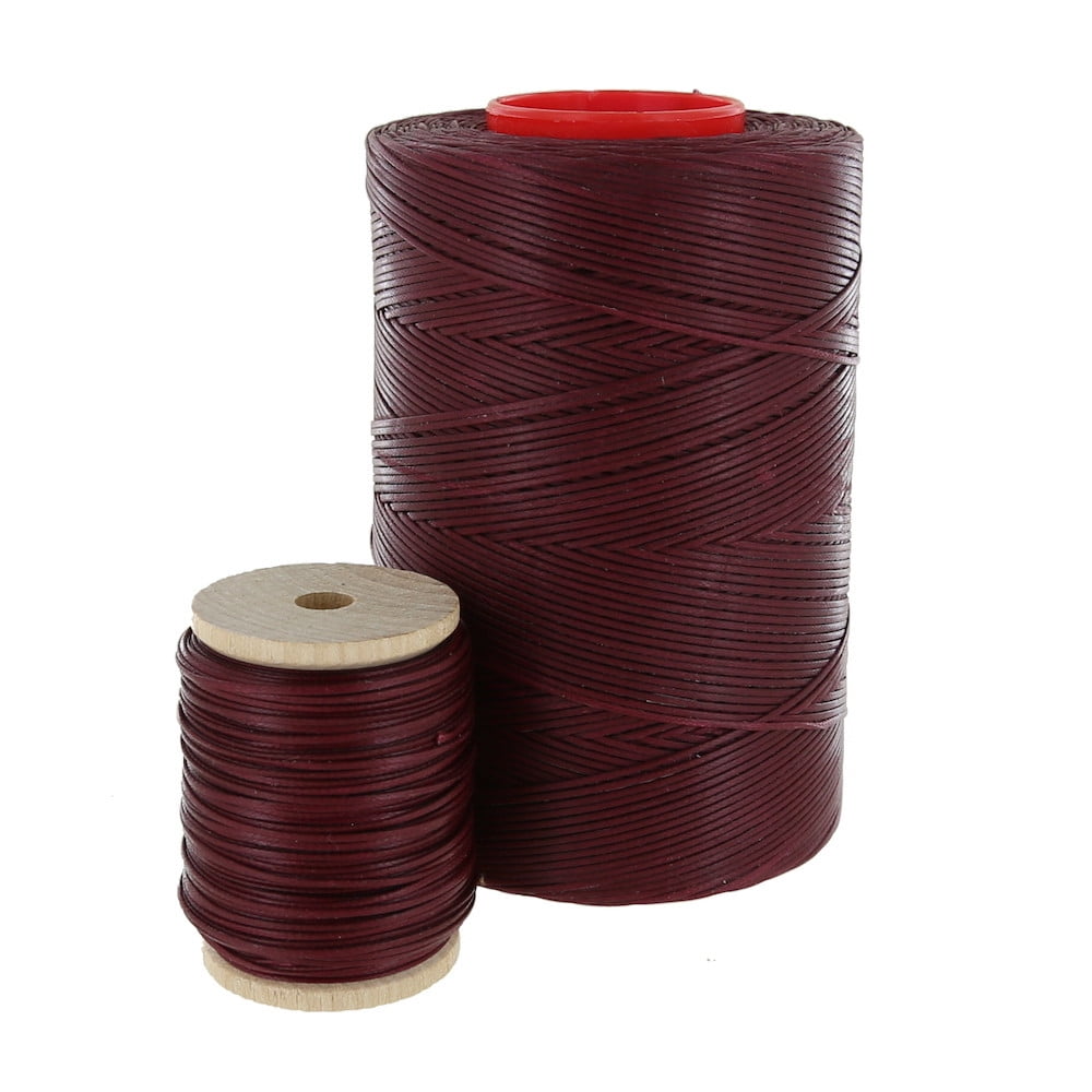 Ritza 25 Tiger Thread, Waxed Polyester, Burgundy - Walmart.com