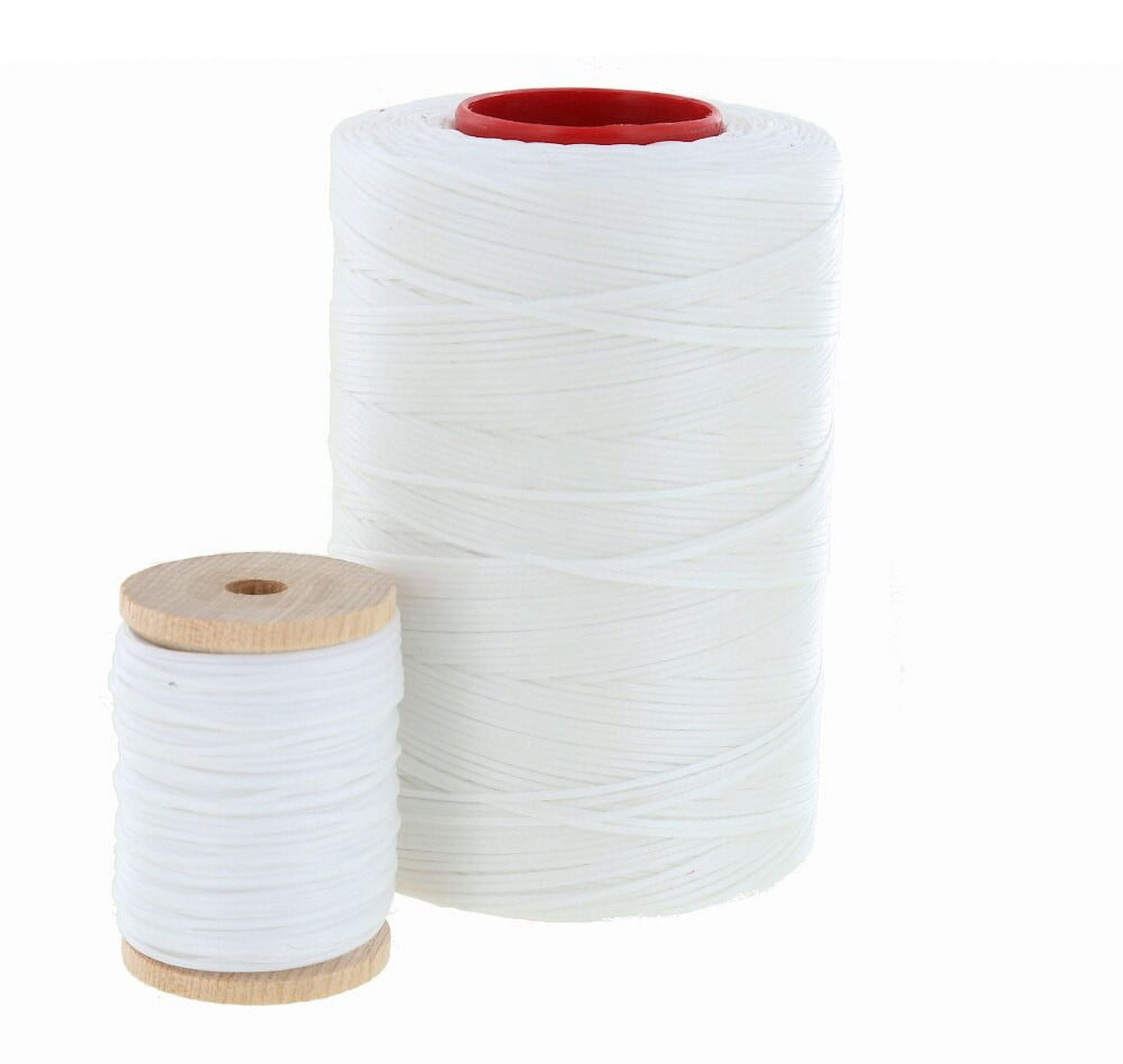 Ritza 25 Tiger Thread, Waxed Polyester, White - Walmart.com