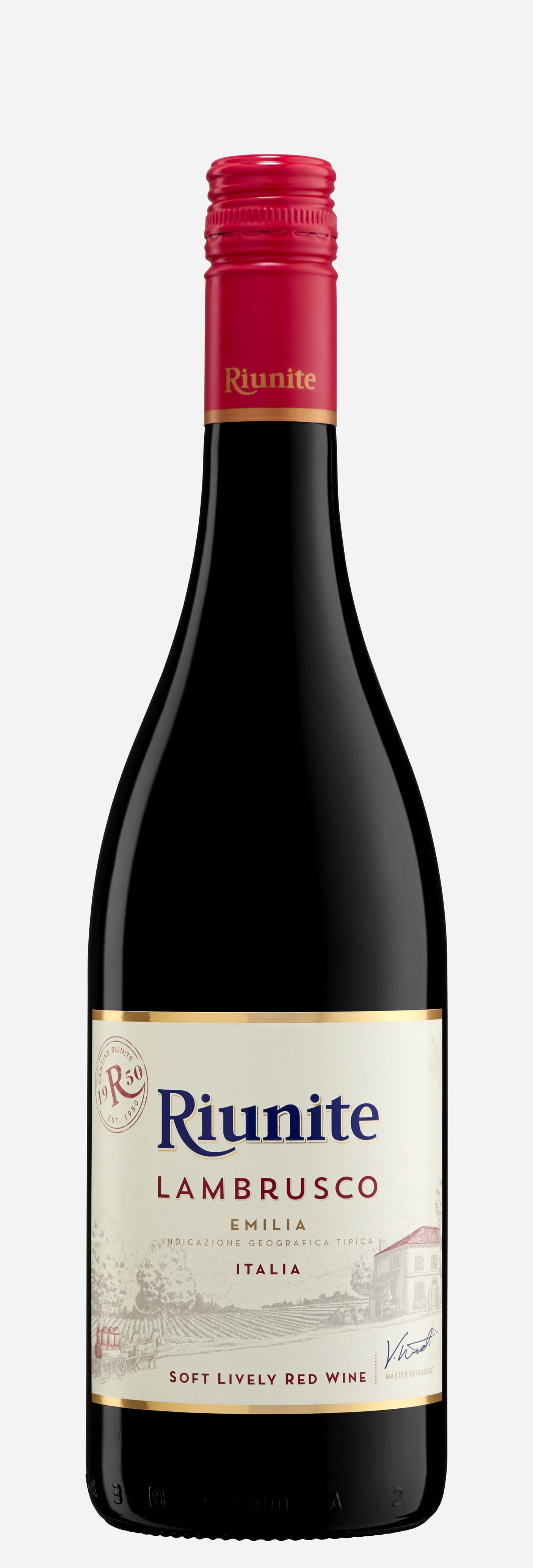 Riunite Lambrusco Red Wine Italy, 750 ml Bottle, 13% ABV - Walmart.com