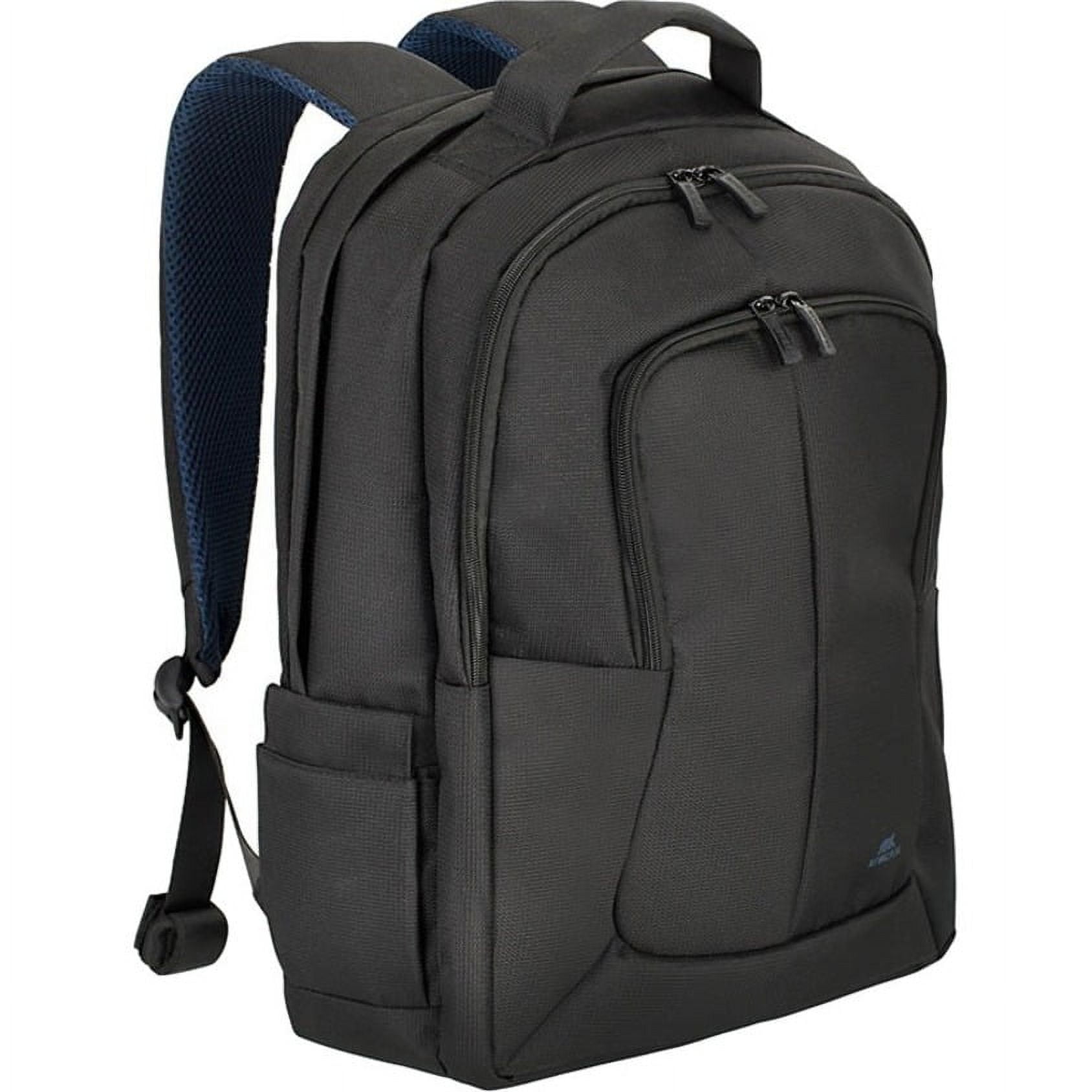 RivaCase 17" Laptop Backpack 8460, Black - Walmart.com