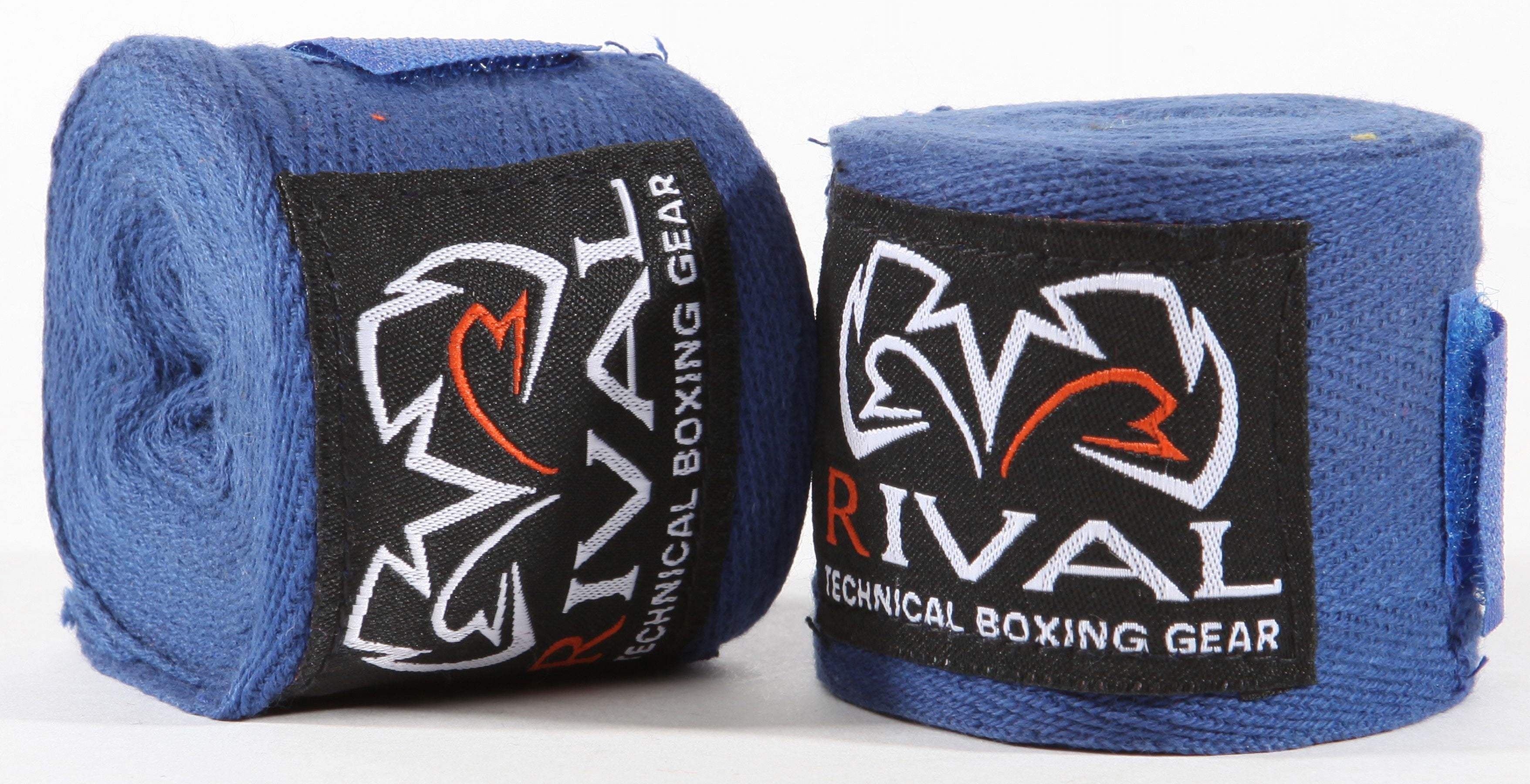 Rival Boxing 180" Traditional Cotton Handwraps - Blue - Walmart.com