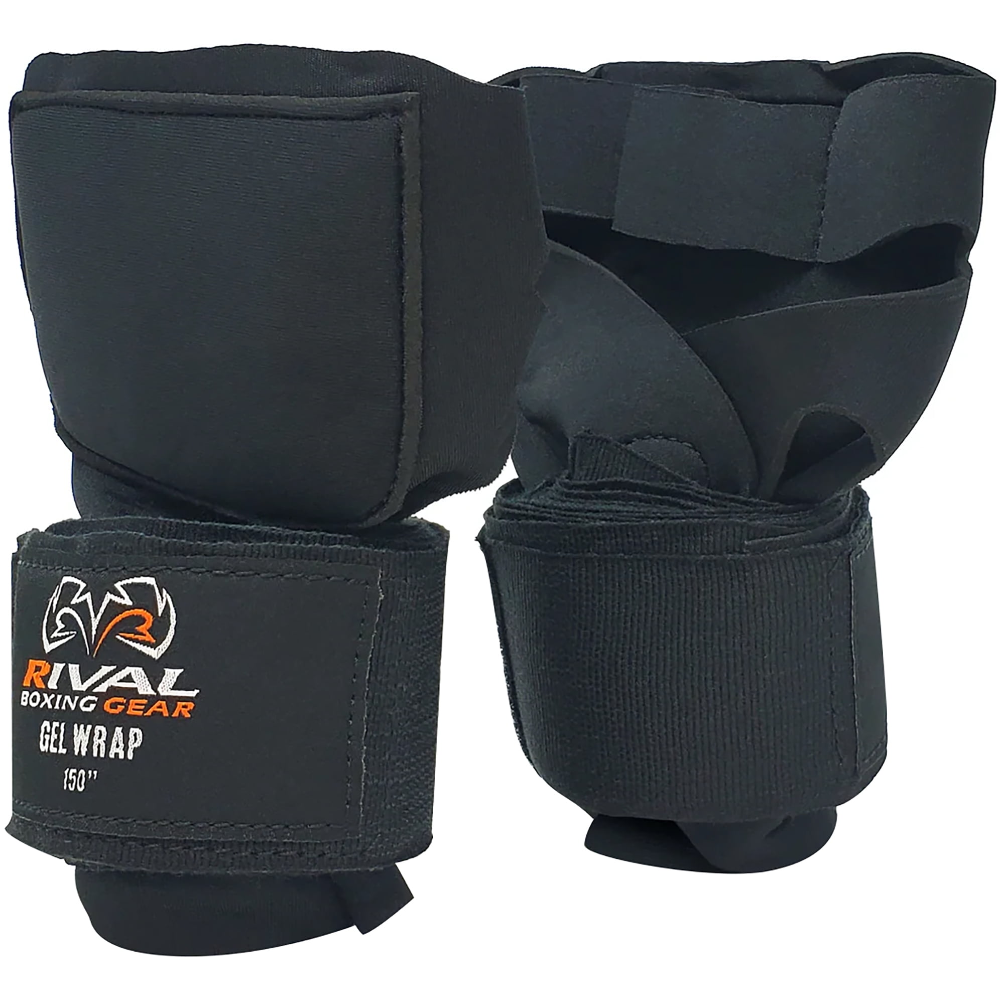Rival Boxing 210" Gel Handwraps - Black - Walmart.com