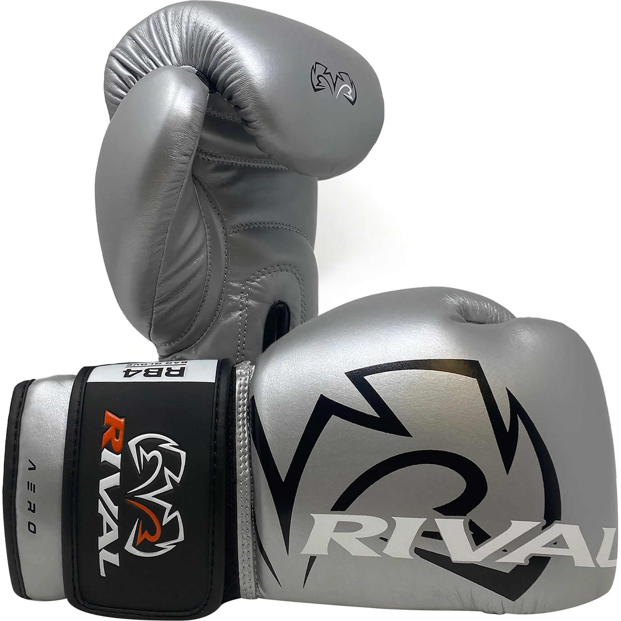 Rival Boxing RB4 Aero Hook and Loop Bag Gloves - Small - Silver ...