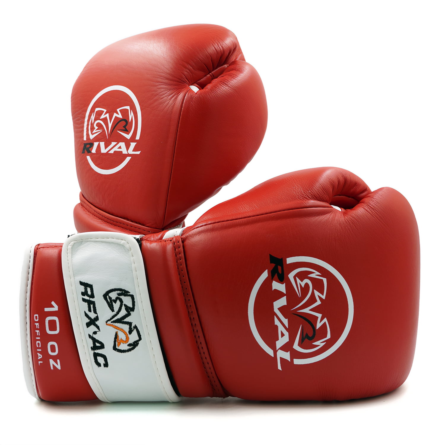 Rival Boxing RFX-AC Amateur Competition Fight Gloves - 12 oz. - Red ...