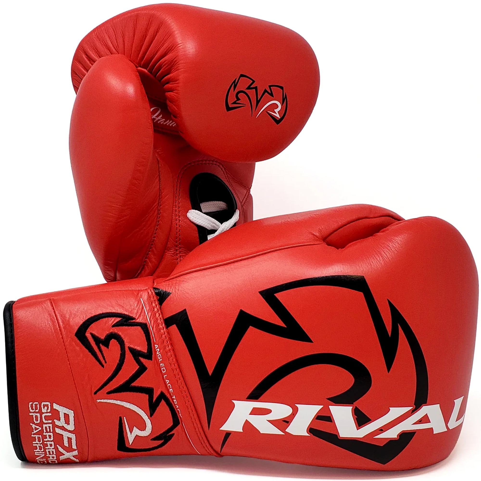 Rival Boxing RFX-Guerrero SF-H Lace-Up Sparring Gloves - 14 oz. - Red ...