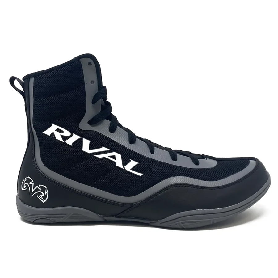 Rival Boxing RSX-Prospect Mid-Top Boxing Boots - 11 - Black/Gray ...