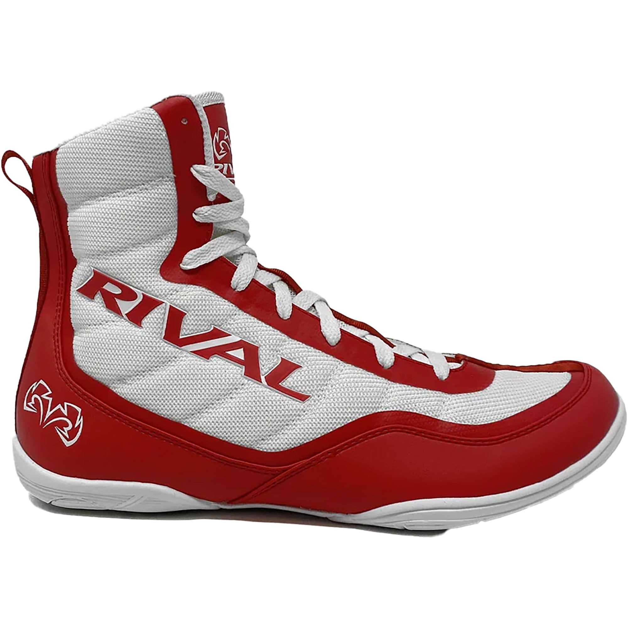 Rival Boxing RSX-Prospect Mid-Top Boxing Boots - 12 - White/Red ...