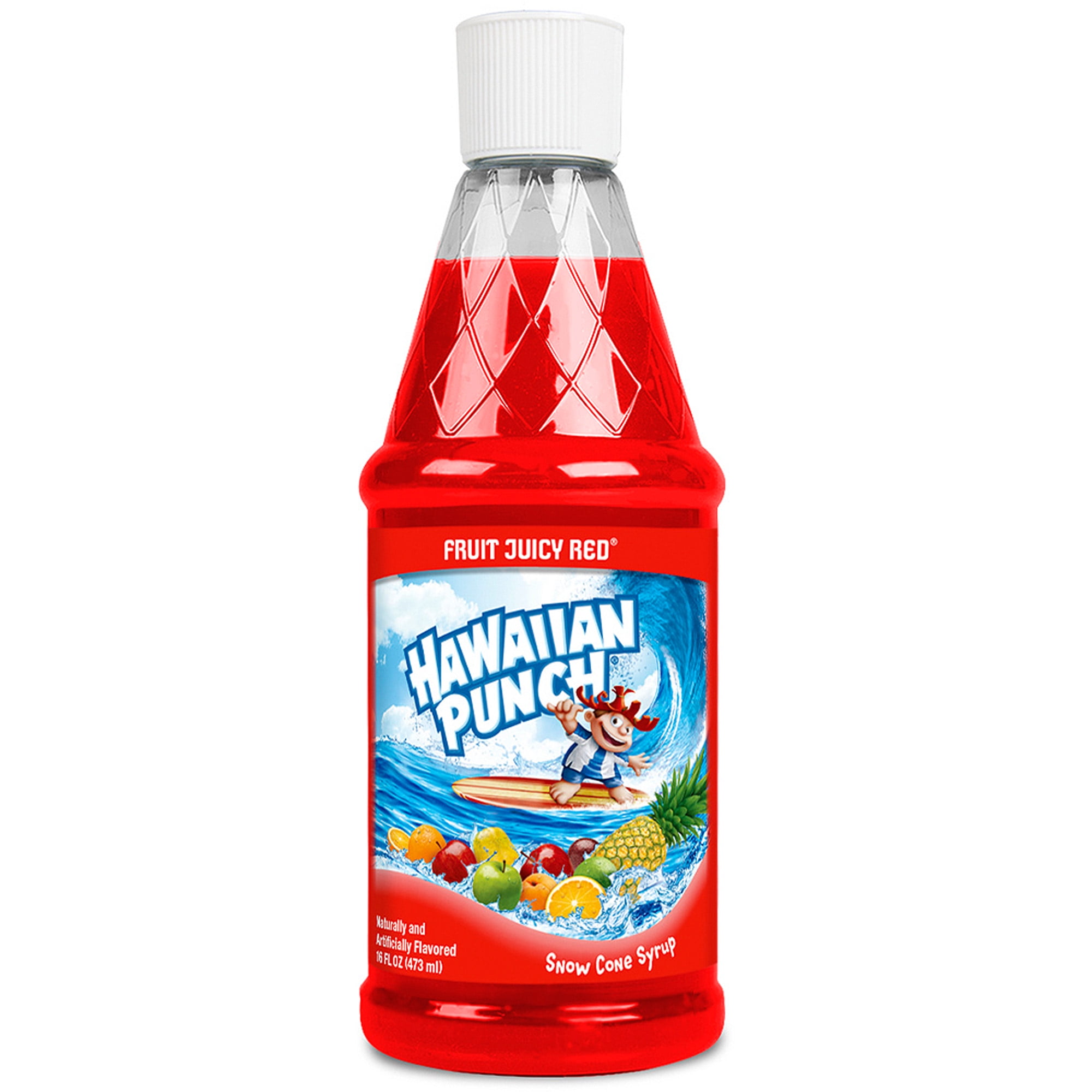Rival Hawaiian Punch Juicy Red Snow Cone Syrup, 16 Oz. - Walmart.com
