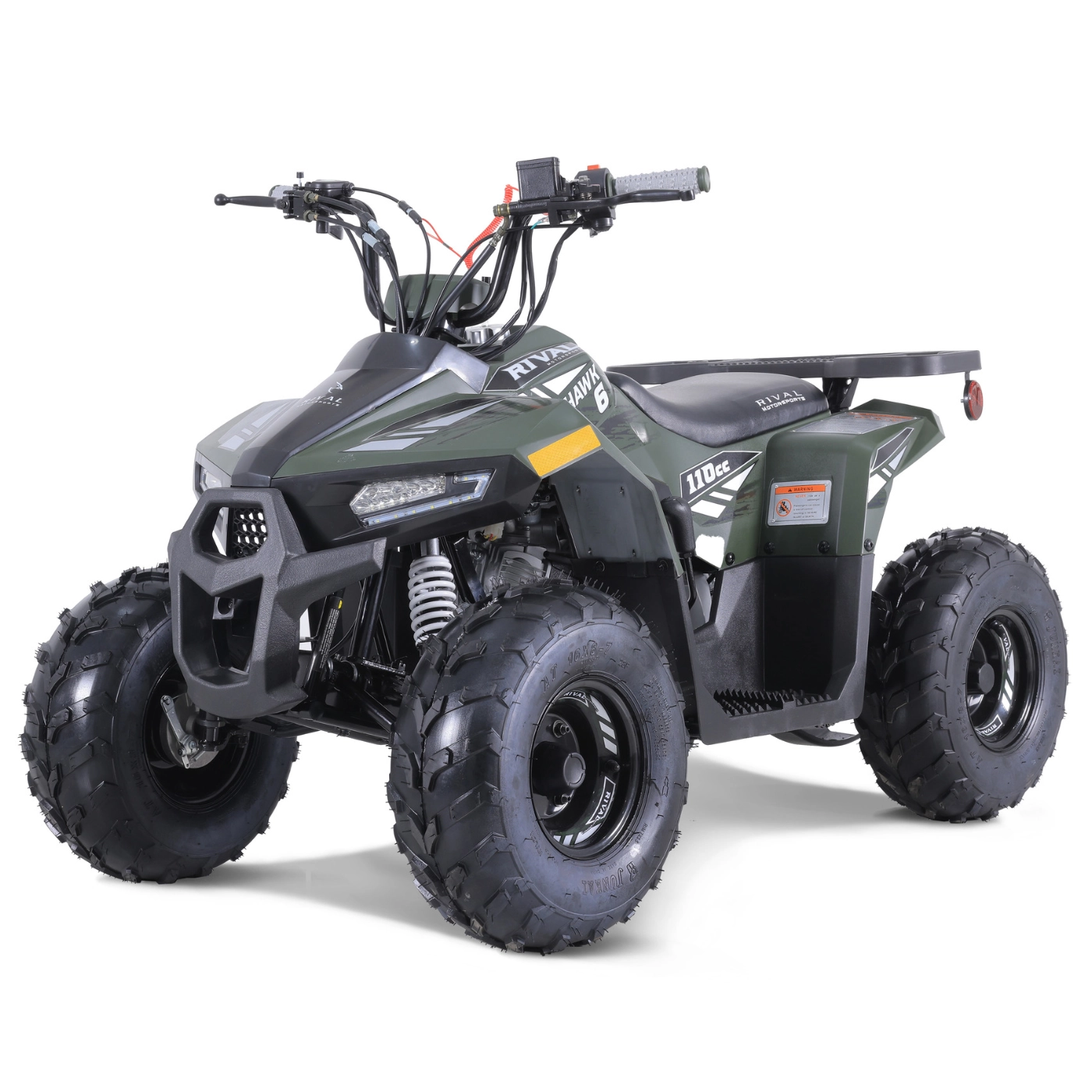 Rival Mudhawk 6 110cc Fully Automatic Mini ATV - Walmart.com