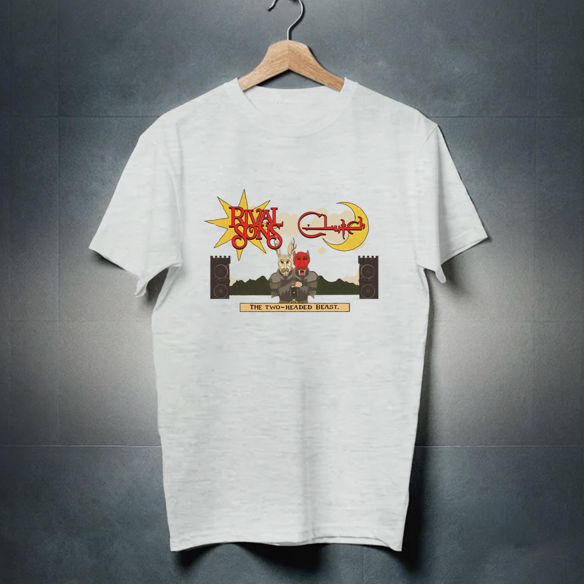 Rival Sons - The Two Headed Beast Tour 2024 Shirt, Rival Sons Band Fan Shirt, Rival Sons 2024 ...