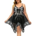 Rivelino Plus Size Two Piece Tankini Swimsuits For Women Flowy Mesh