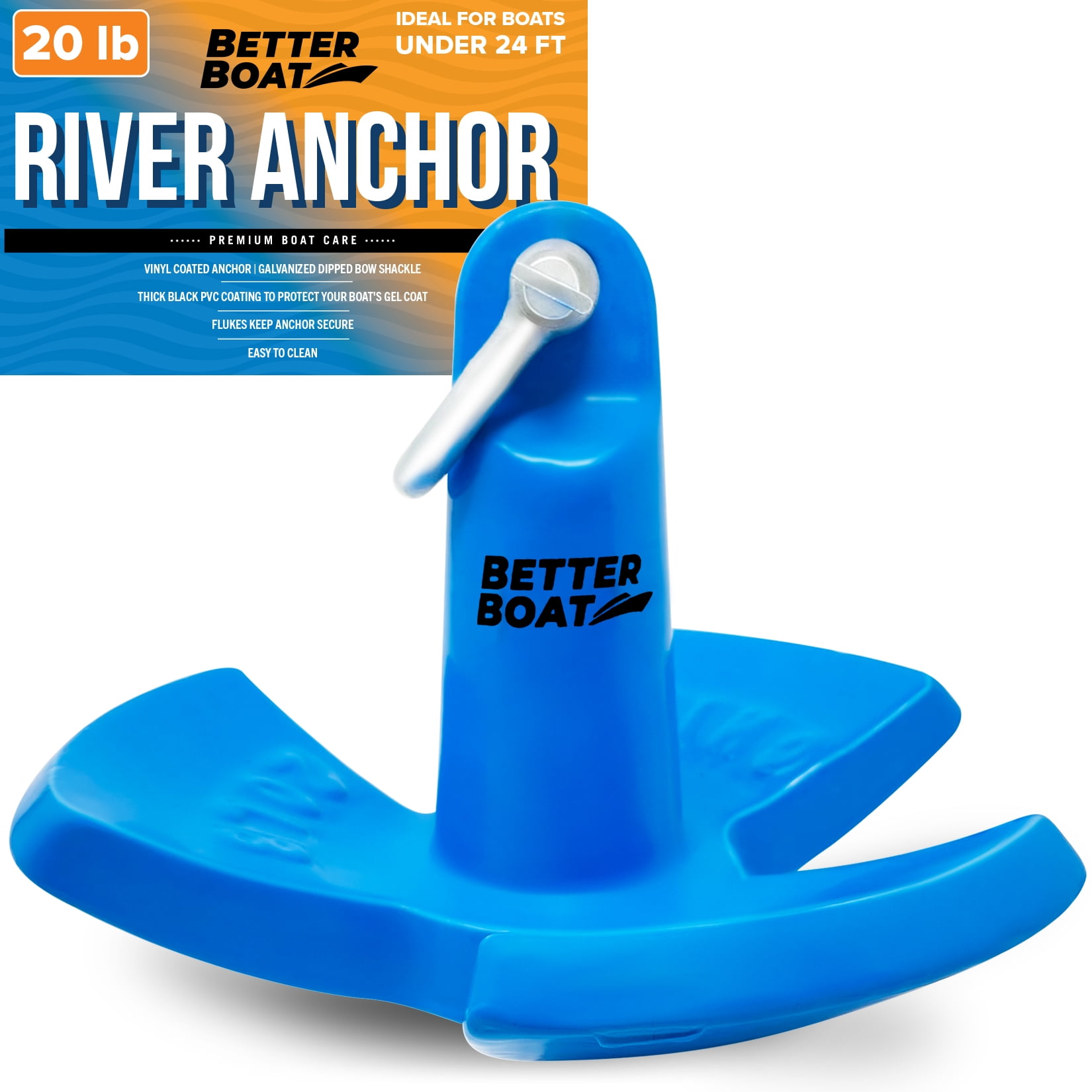 River Anchor 20lb Boat Anchor Mushroom Anchor 20 lb River Anchors for ...