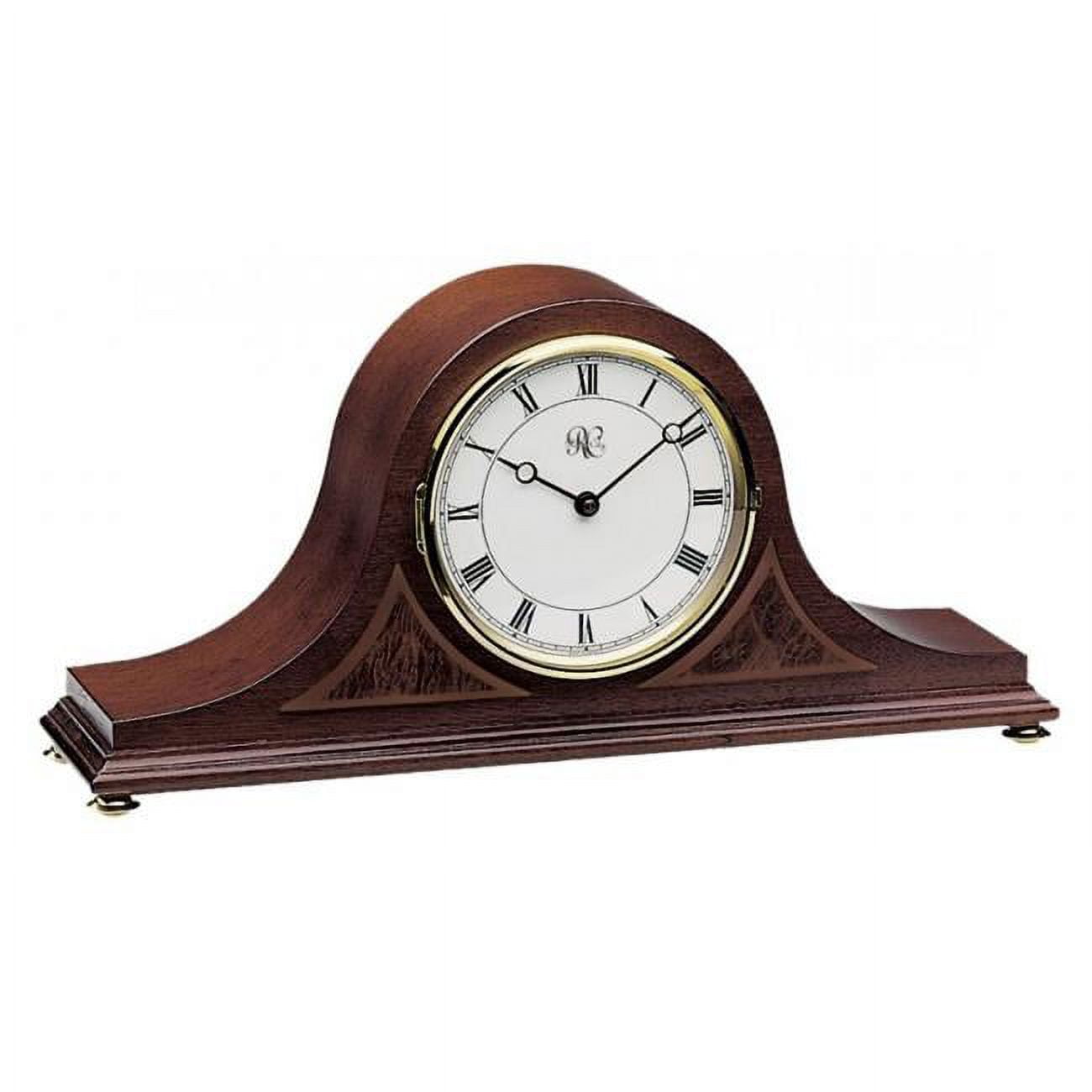 River City Clocks 5102W Walnut Tambour Mantel Clock - Walmart.com