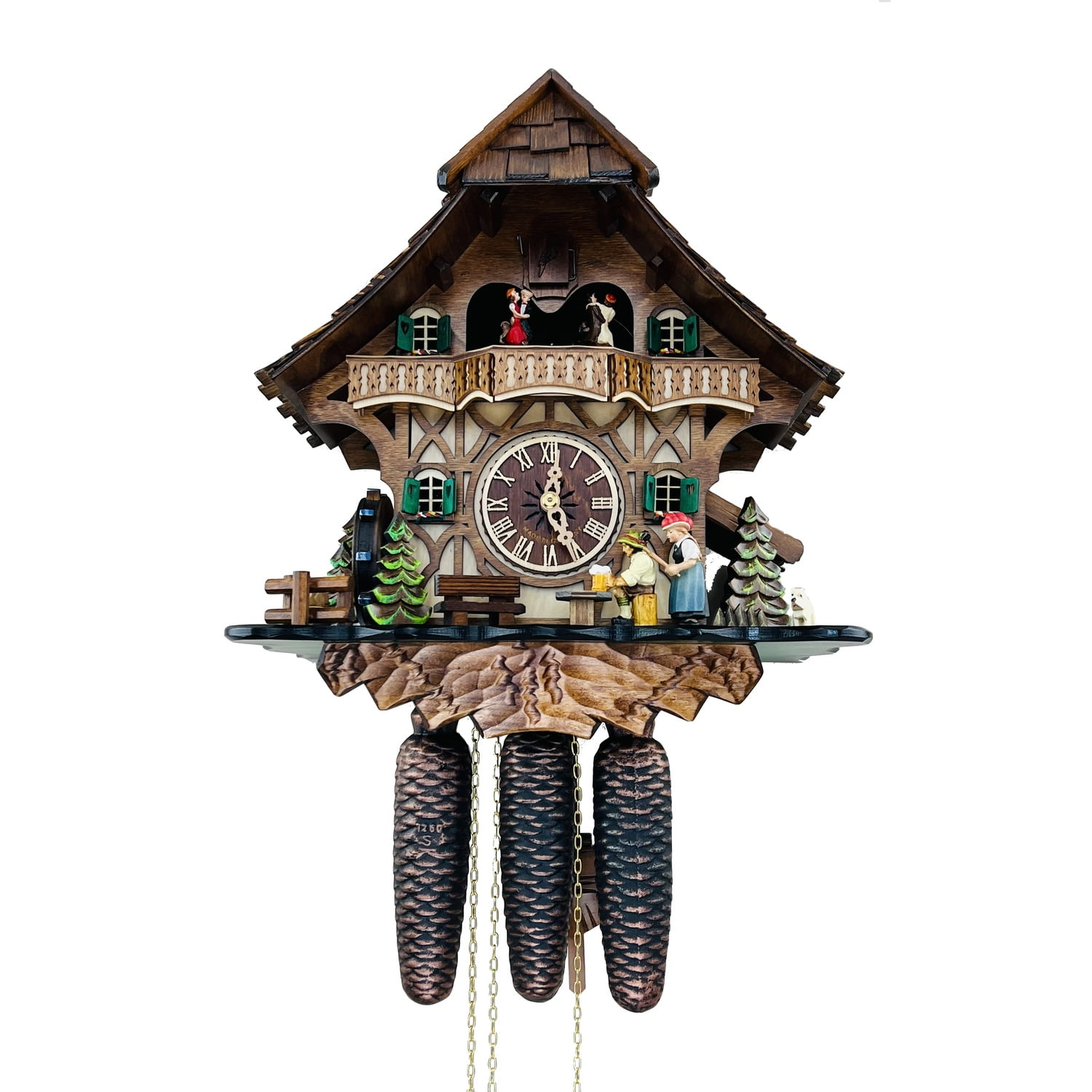 River City Clocks Eight Day Musical Cuckoo Clock - The Noodle Bruiser ...