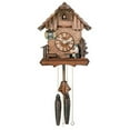 River City Clocks One Day Chalet Style Cuckoo Clock with Beer Drinker ...