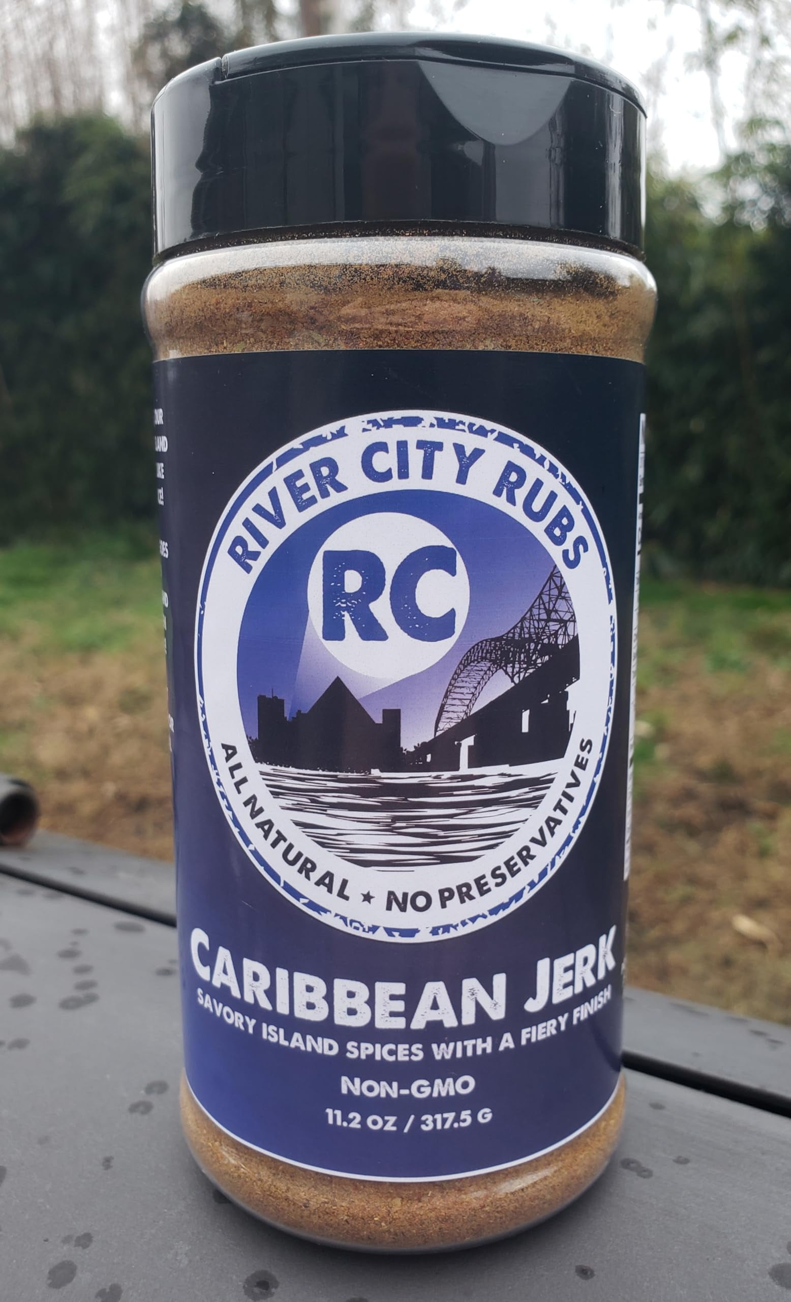 River City Rubs Caribbean YPF5 Jerk Seasoning 16 oz bottle - Walmart.com