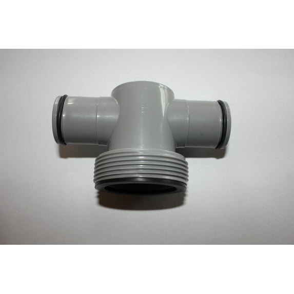 Intex Bestway Coleman, T-Joint Filter Pump Hose Connector for 1 1/2" and 1 1/4" for Swimming ...