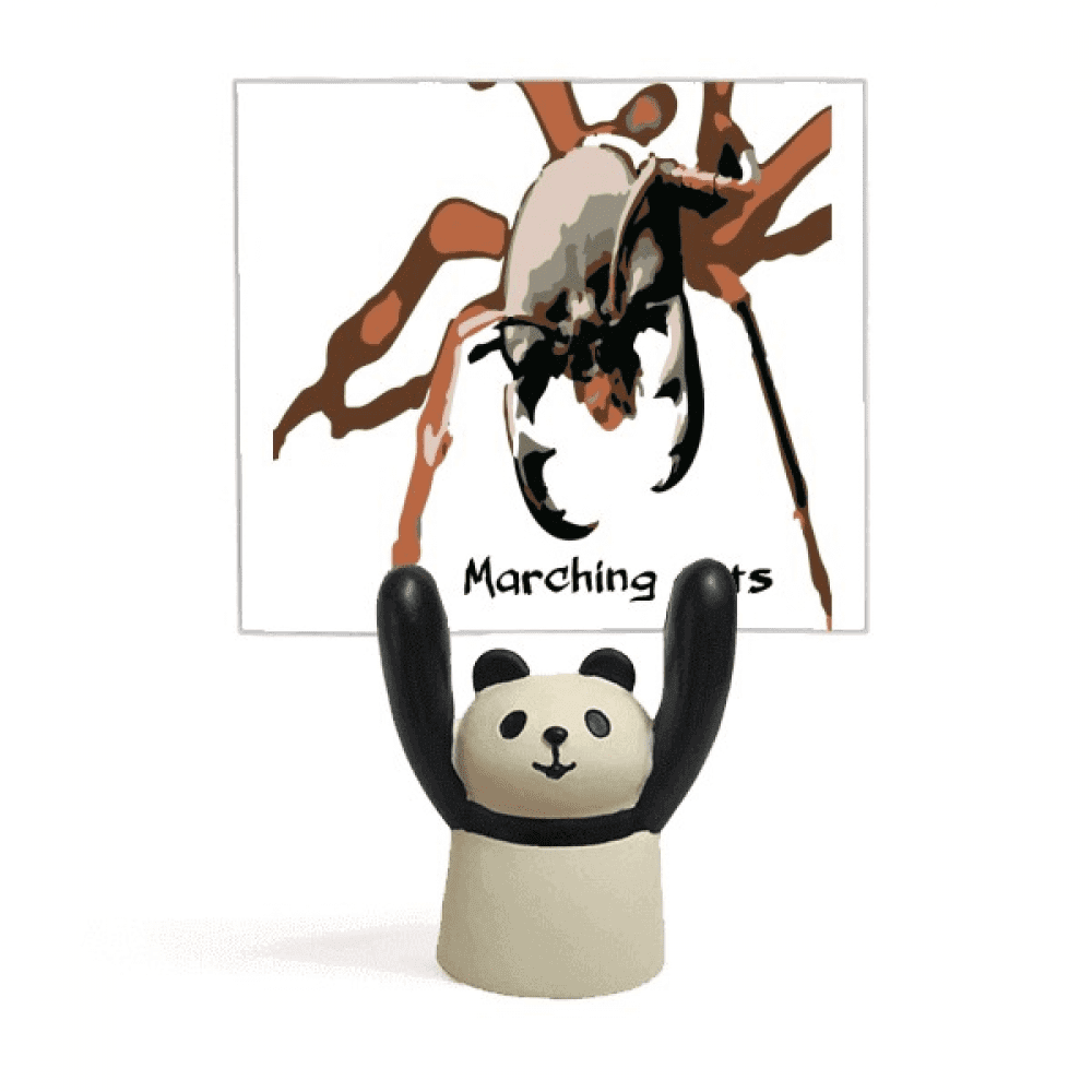 River Marching Ants Art Deco Fashion Memo Holder Cartoon Animal Panda ...