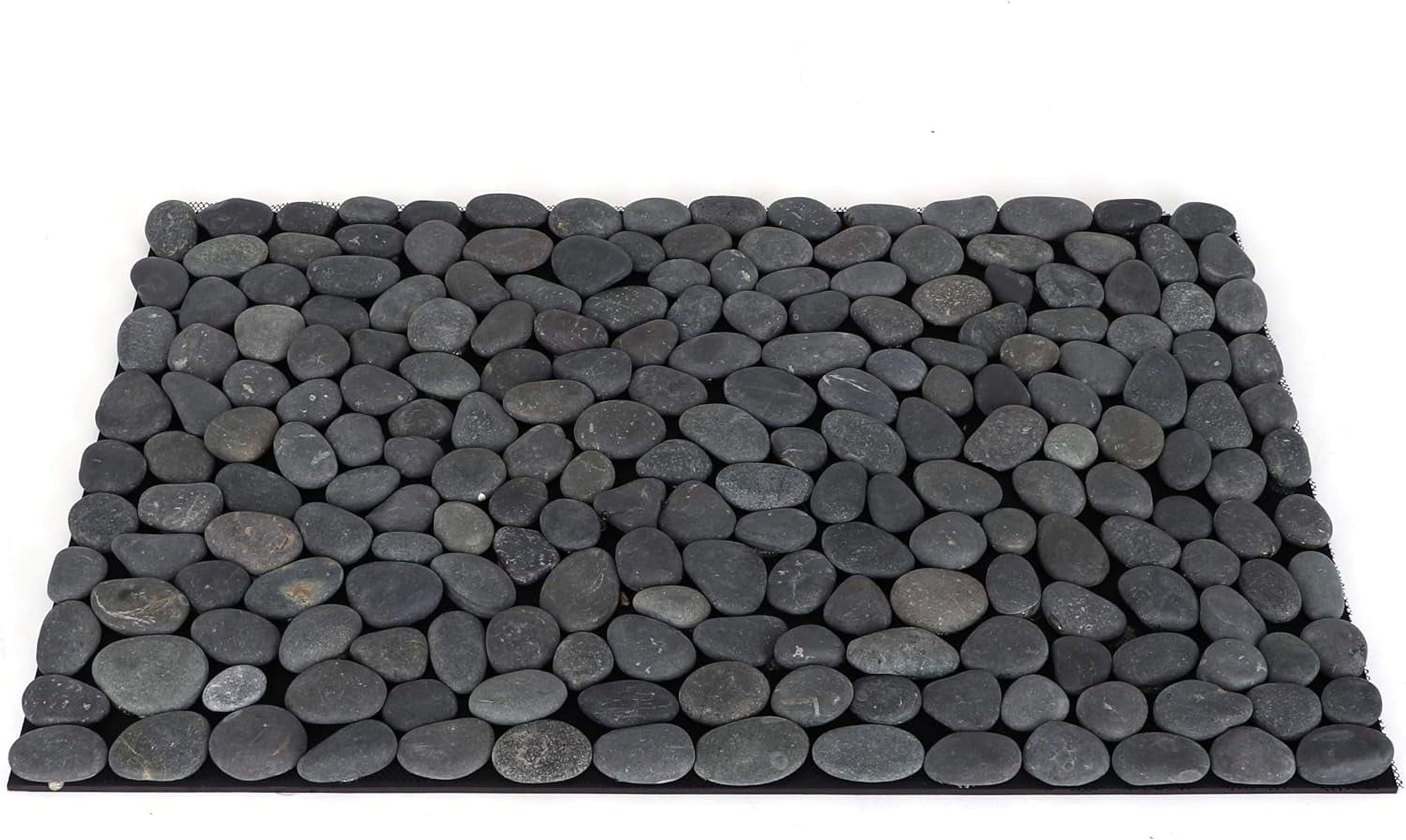 River Rock Door Mats - Indoor Outdoor Mat - Door Mat Indoor Entrance ...