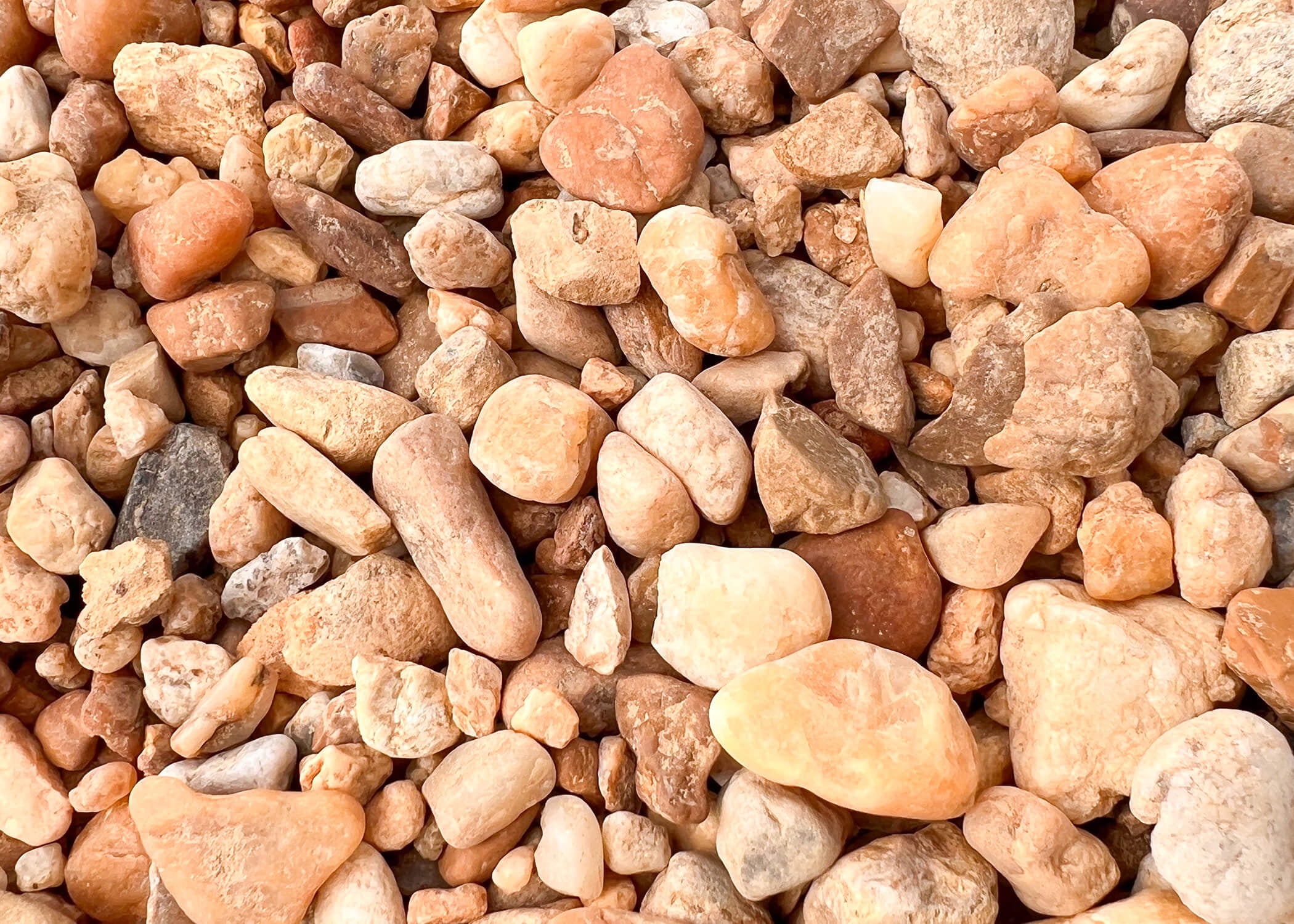 Decorative River Rocks, Mixed Color, 1/8-1 Inch, 5 LBS, Landscaping ...