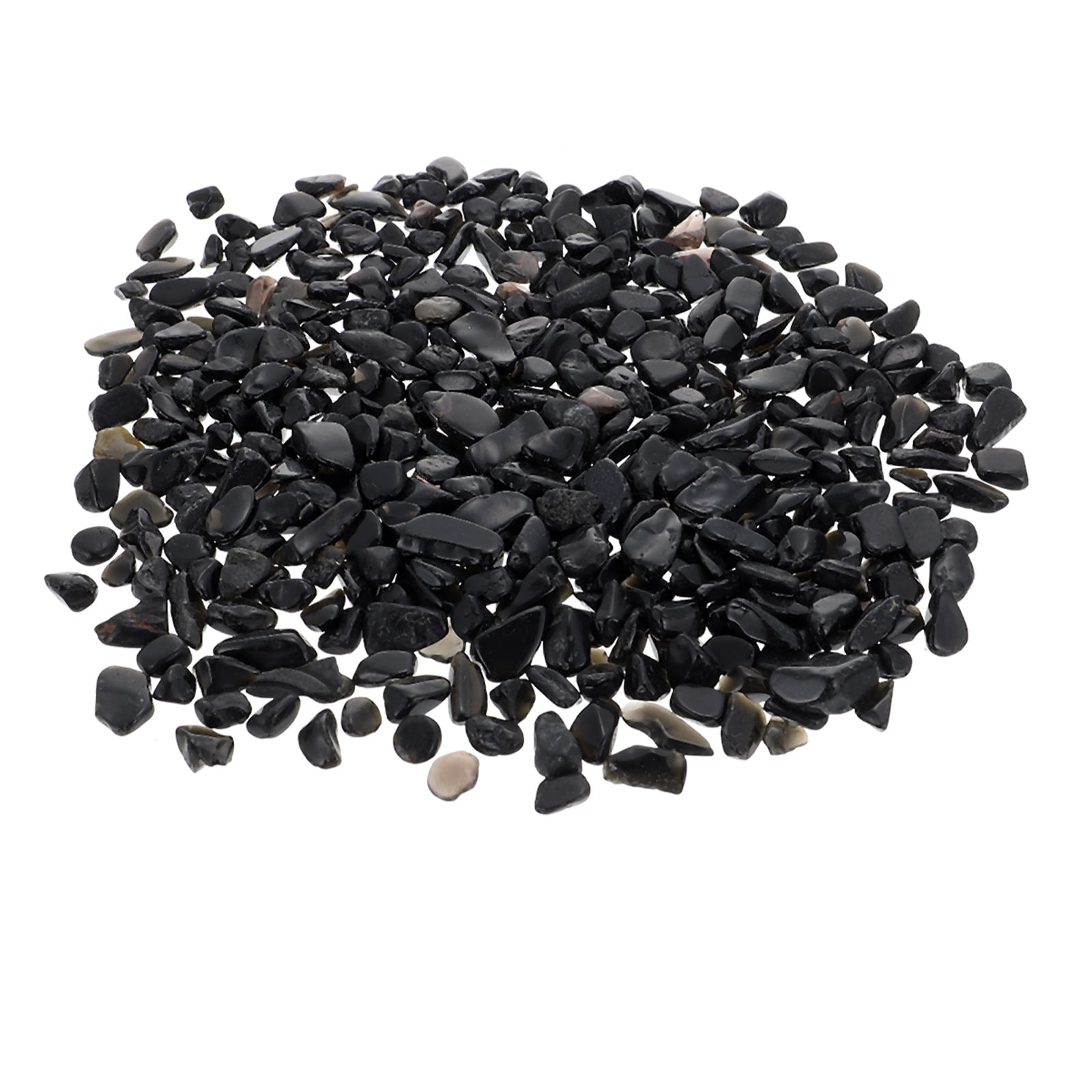 River Rocks Pebbles Black Fish Tank Landscaping Stone Delicate Aquarium ...