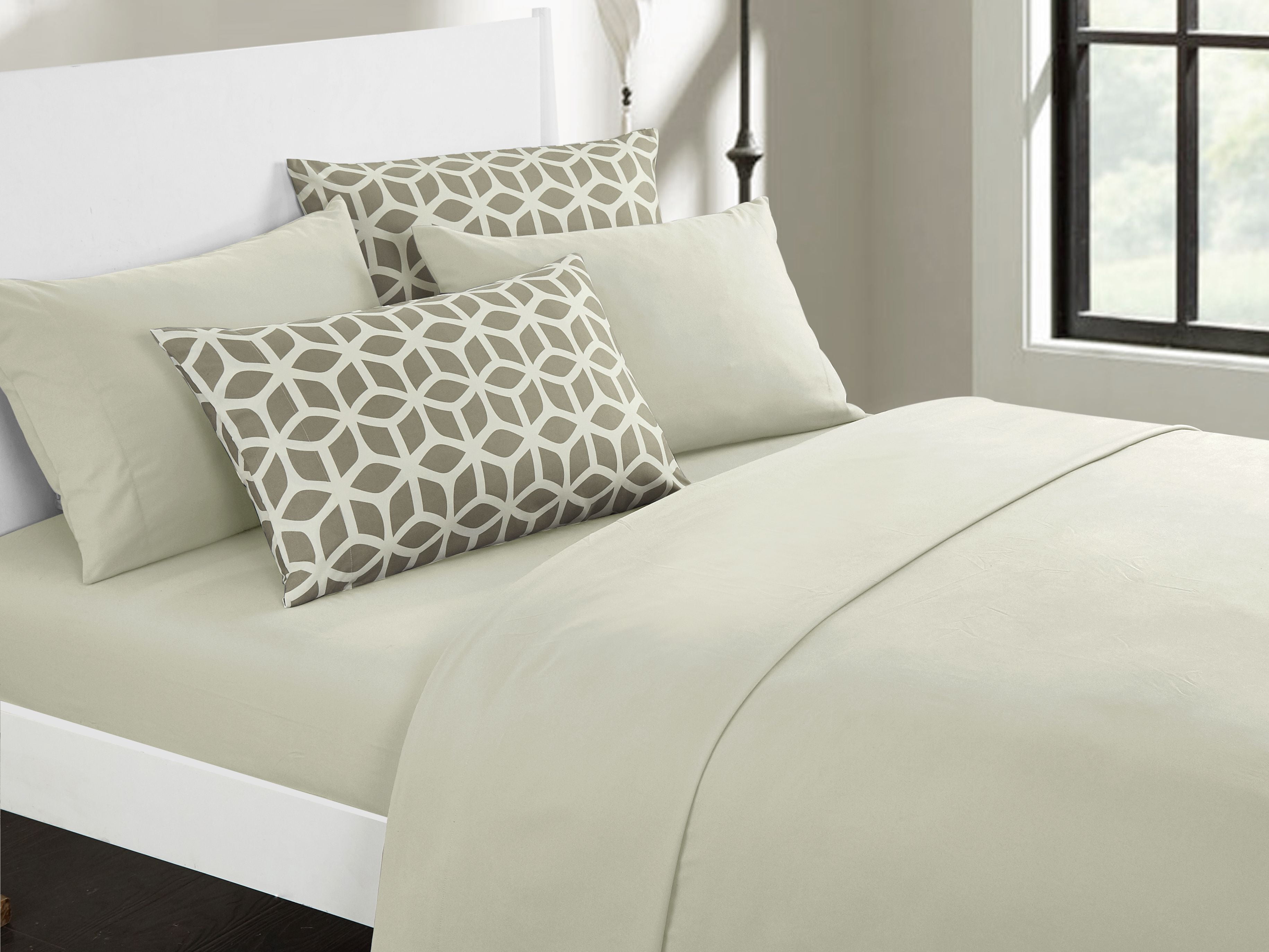 River Street Designs Davitt 6-Piece Sheet Set Contemporary Super Soft ...