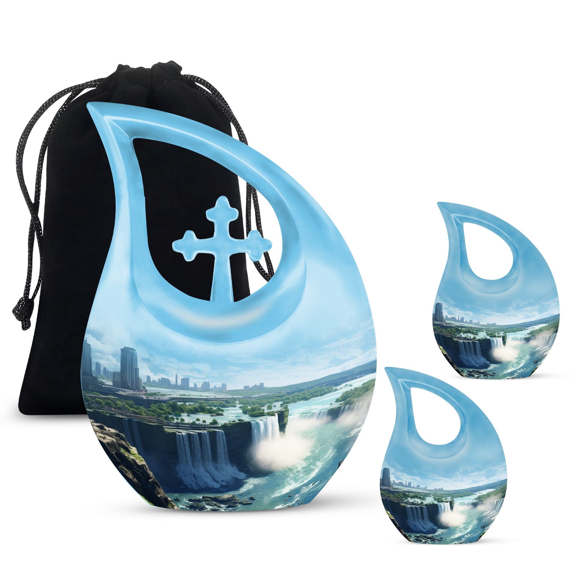 River Urn - Adult Cremation Urns - Urn For Ashes Adult Male - Urns For ...