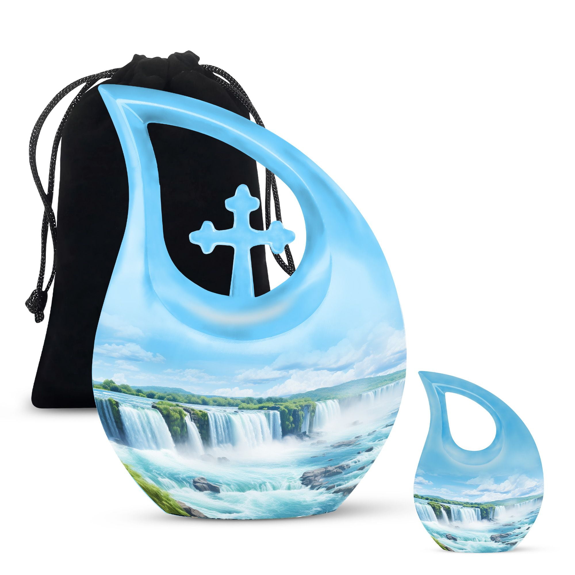 River Urn - Mini Urns For Ashes - Urns For Human Ashes Adult Man - Urn ...