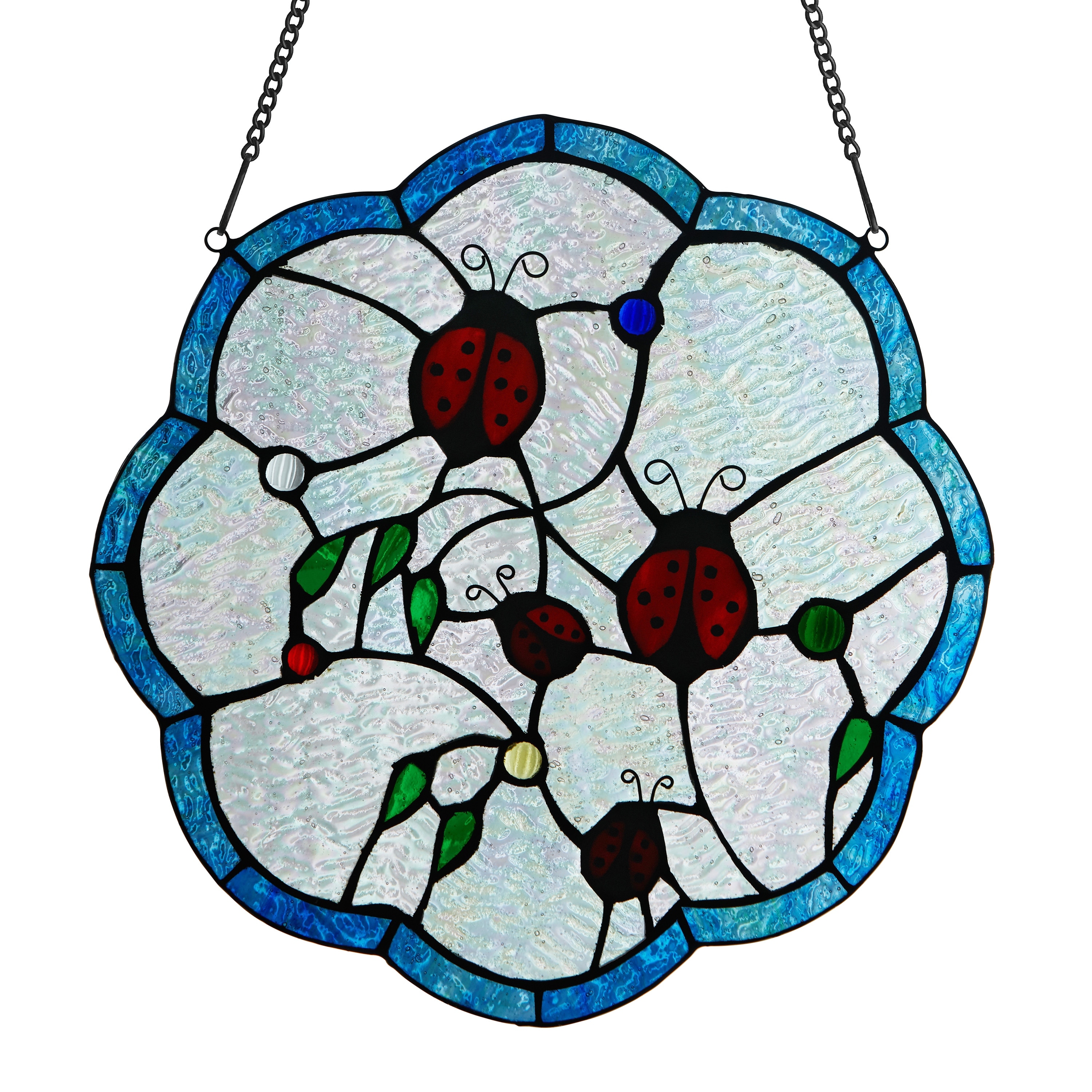 Ladybug Stained Glass