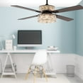 River of Goods Vanda 52-inch LED Integrated Ceiling Fan With Light - 52 ...