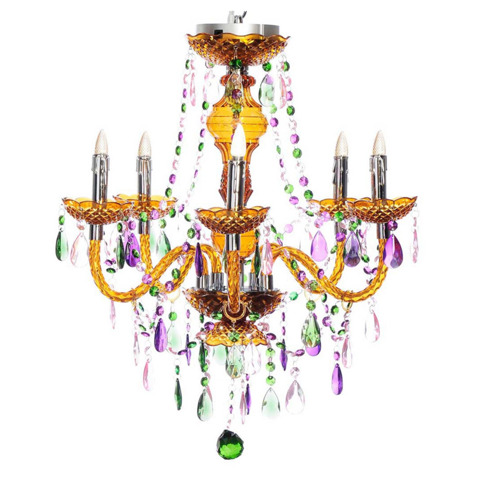 River of Goods Wireless Chandelier with Remote Control - Walmart.com