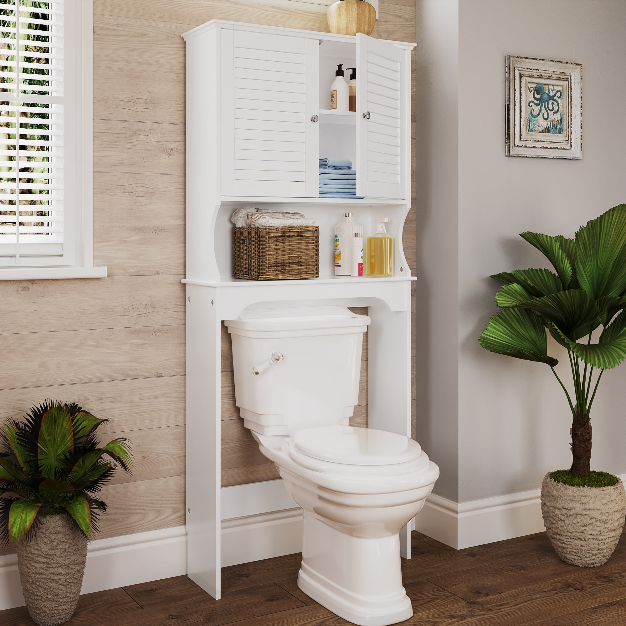 RiverRidge Ellsworth Collection - Spacesaver - White - Walmart.com