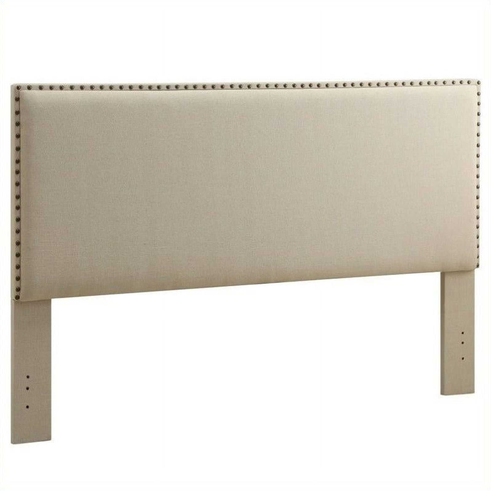 Riverbay Furniture King Panel Headboard in Natural - Walmart.com