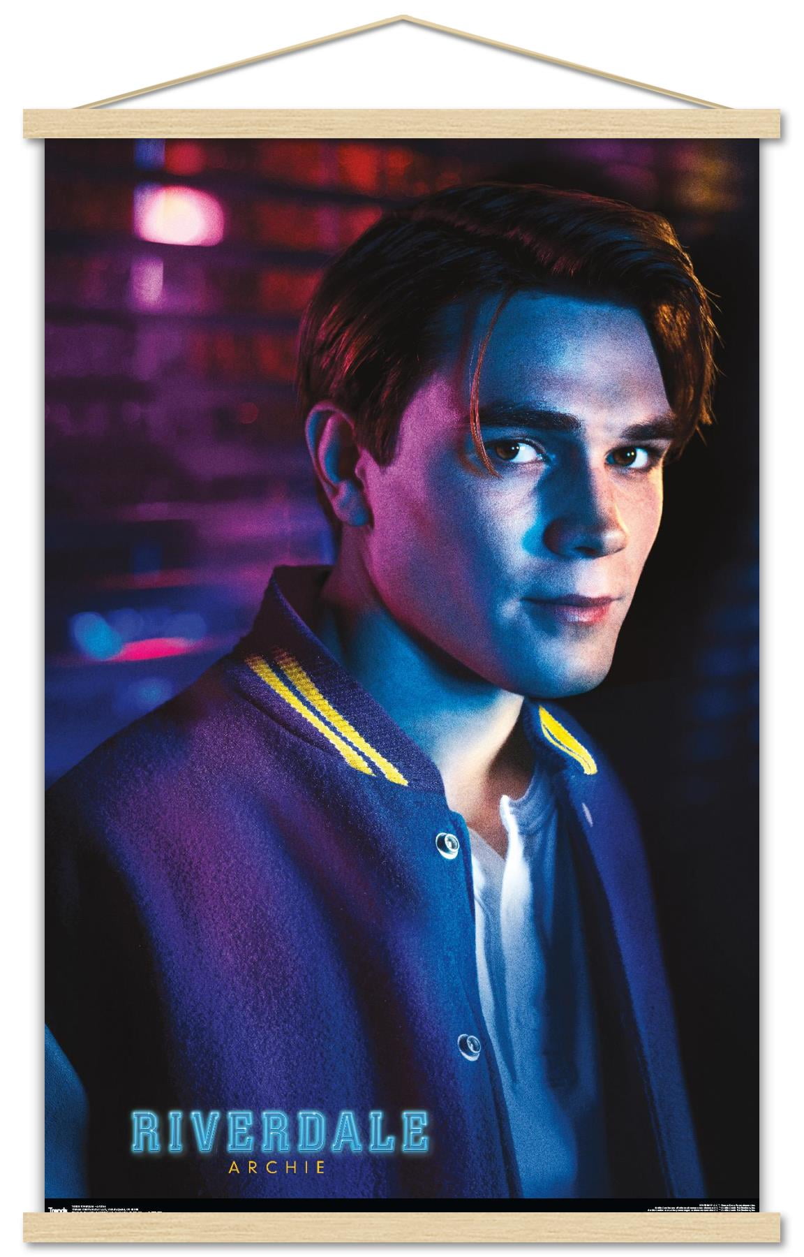 Riverdale - Archie Wall Poster with Wooden Magnetic Frame, 22.375" x 34 ...
