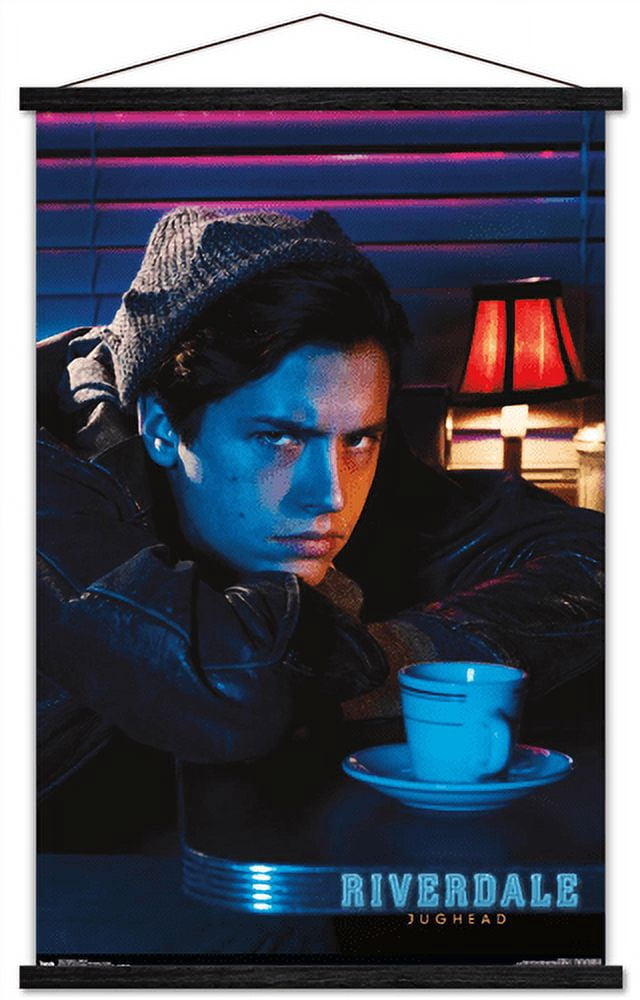Riverdale - Jughead Wall Poster with Wooden Magnetic Frame, 22.375" x ...