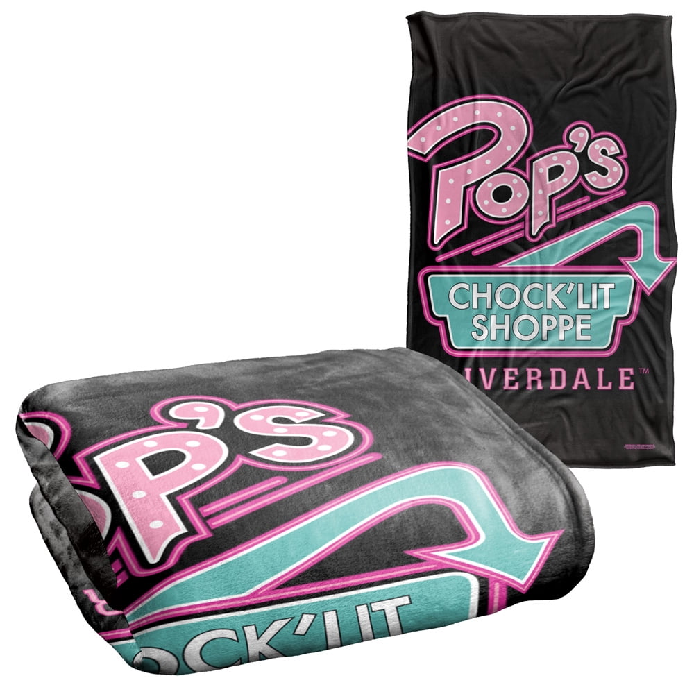 Riverdale Pop's Chock'Lit Shop Silky Touch Super Soft Throw Blanket 36 ...