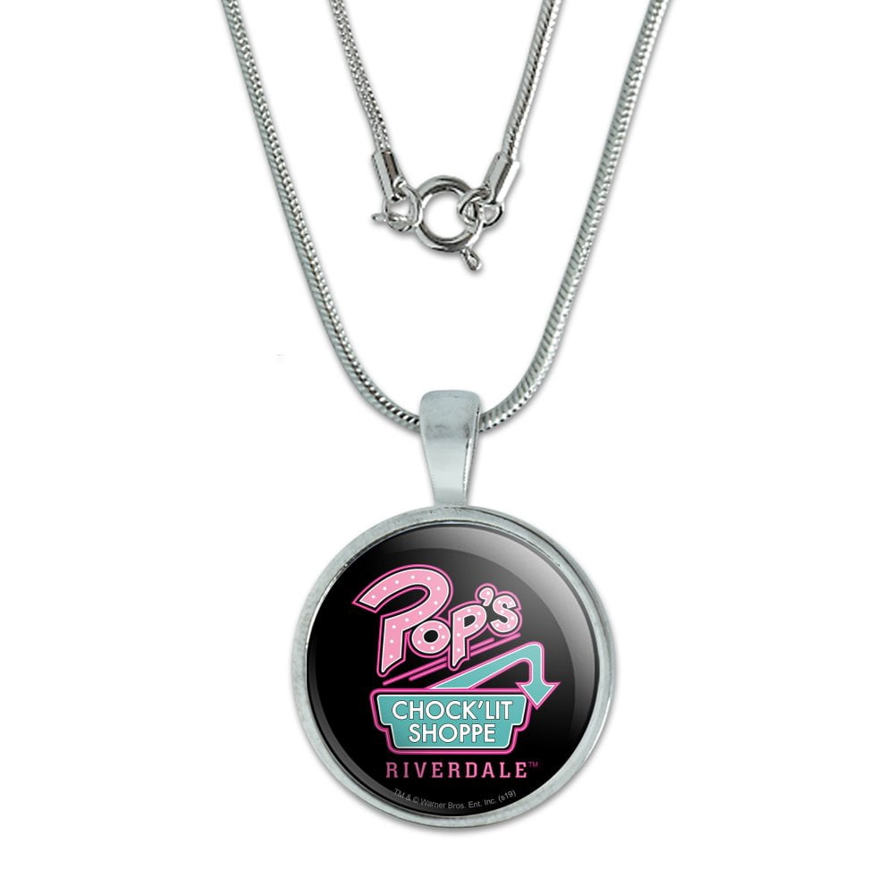 Riverdale Pops Chock'lit Shoppe 0.75" Pendant with Sterling Silver ...