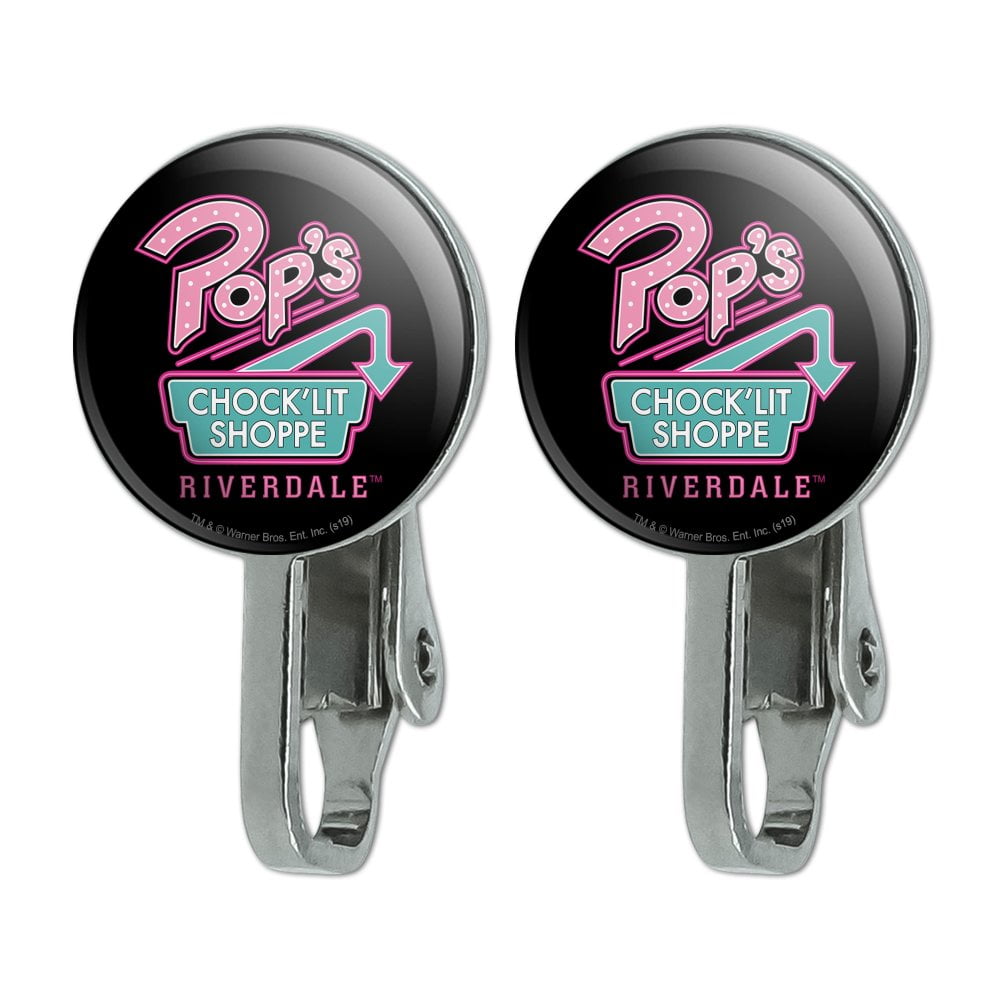 Riverdale Pops Chock'lit Shoppe Novelty Clip-On Stud Earrings - Walmart.com