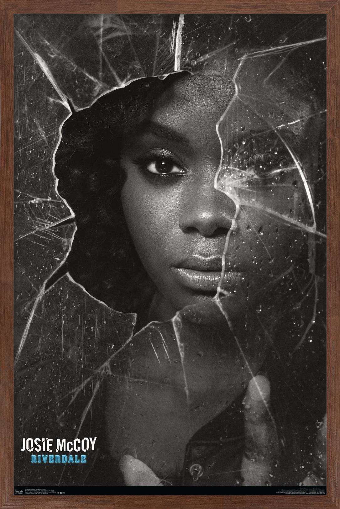 Riverdale - Shattered Josie Wall Poster, 14.725" x 22.375", Framed - Walmart.com