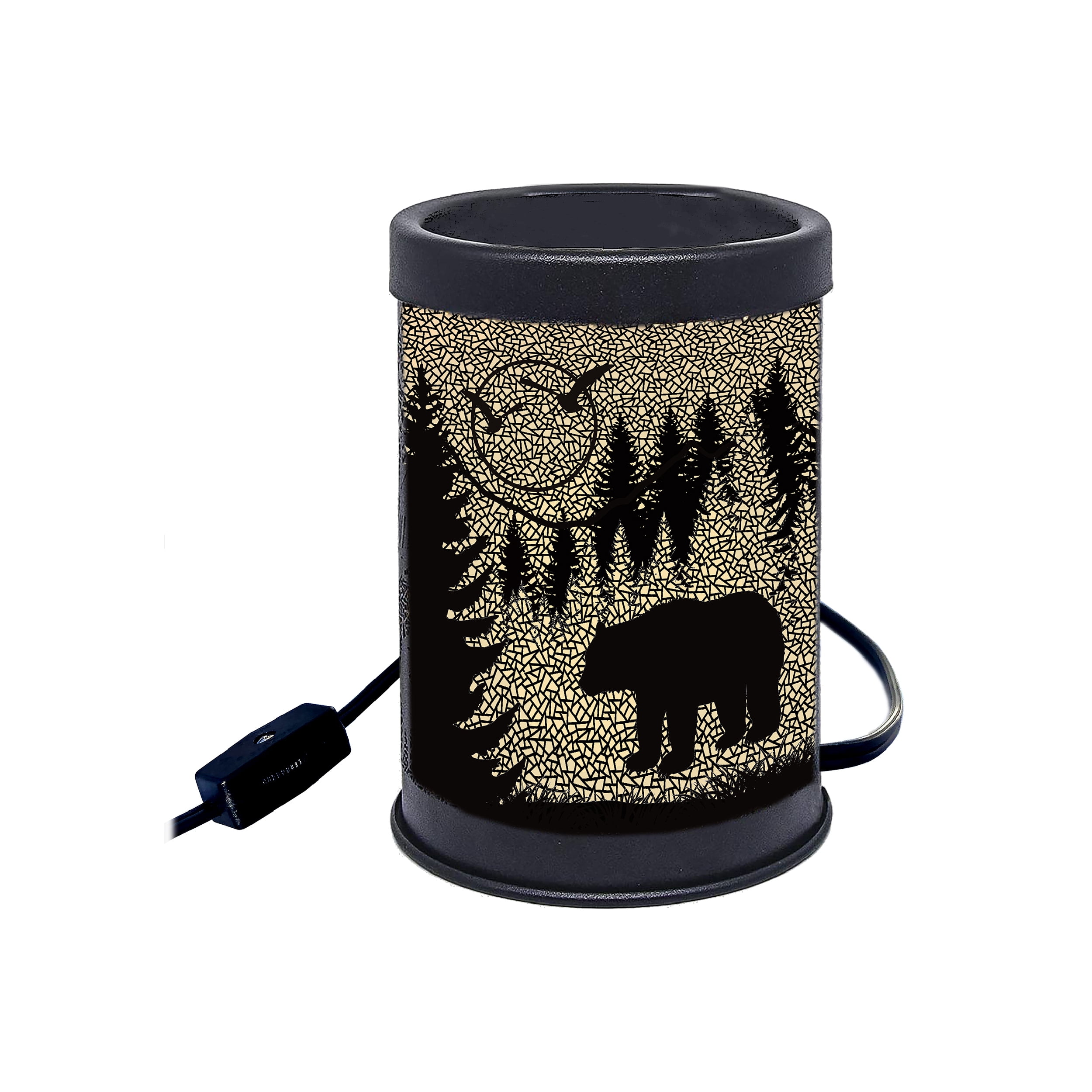 Rivers Edge Electric Flameless Bear Silhouette Candle Warmer - Walmart.com