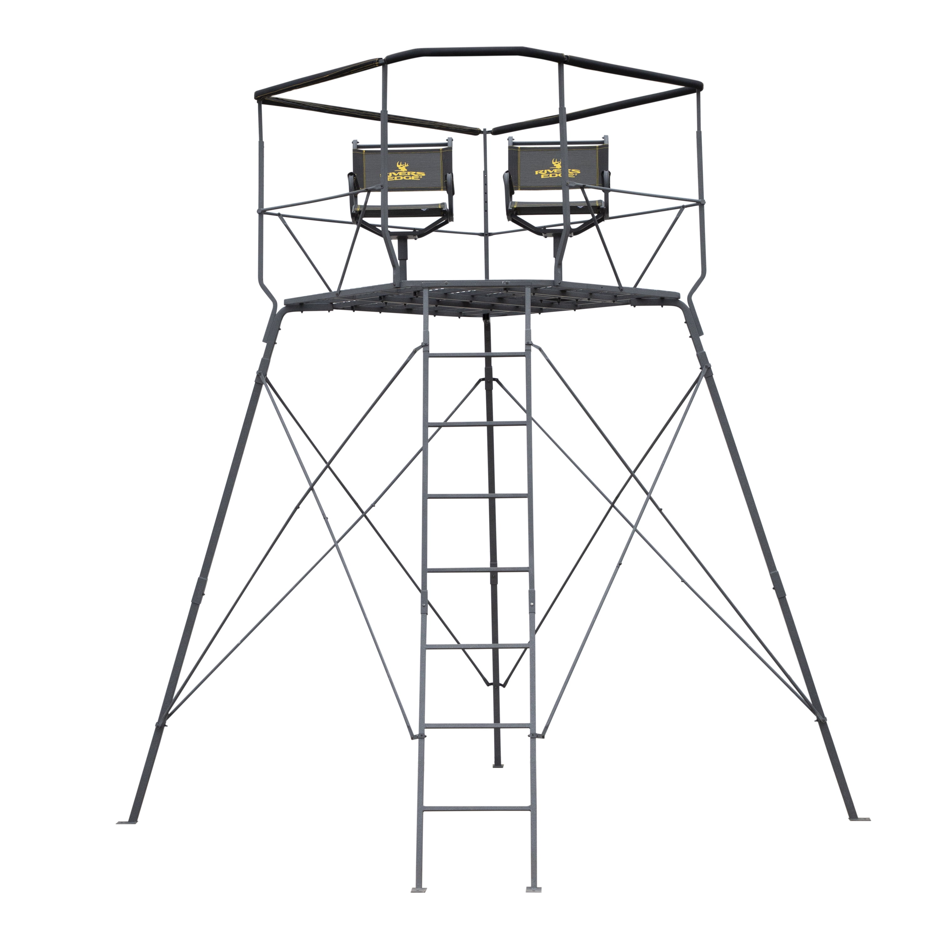 Rivers Edge® Single Man Hunting Outpost Tower Stand with Metal ...