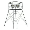Rivers Edge® Single Man Hunting Outpost Tower Stand with Metal ...