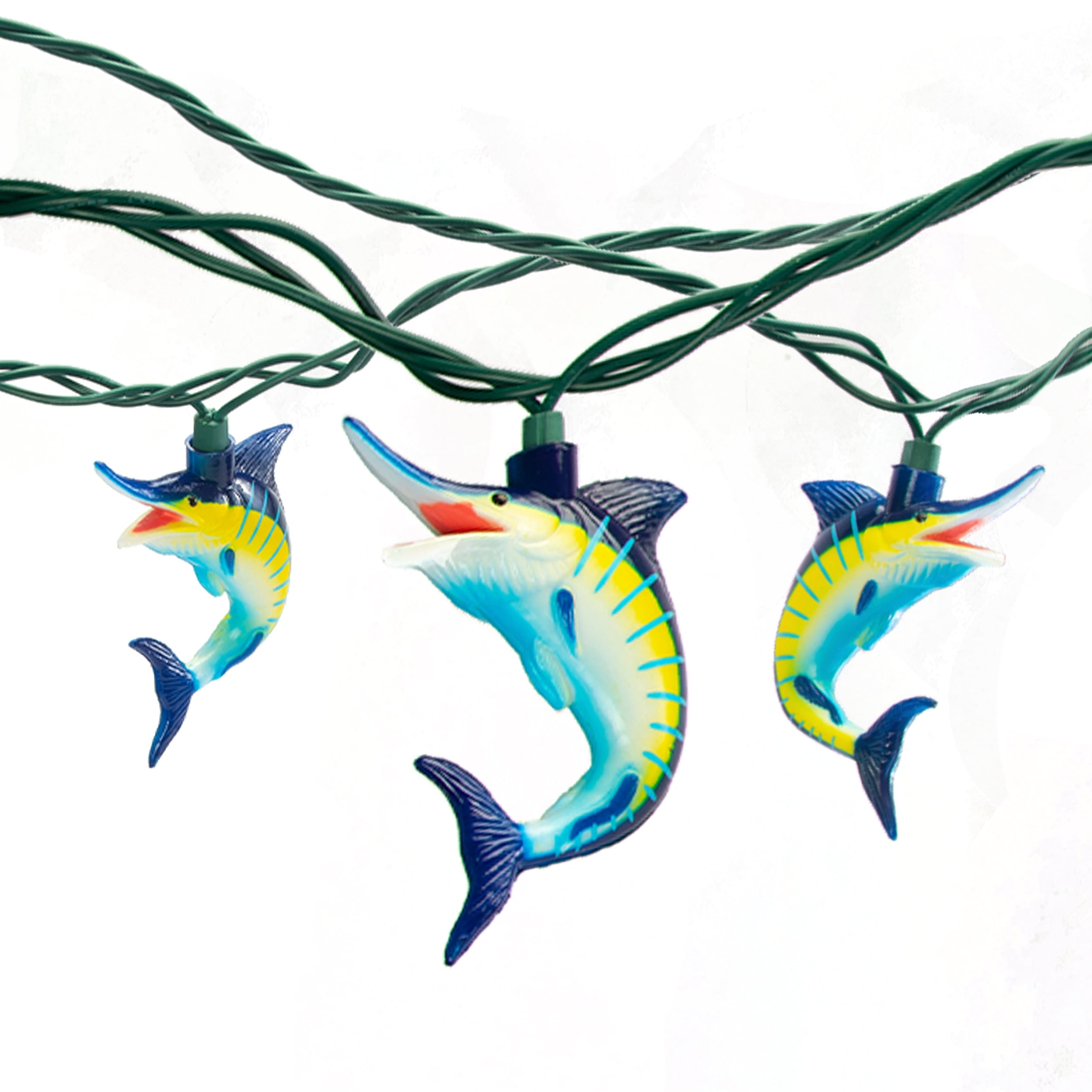 Rivers Edge Products 10-Foot LED String Lights, 10-Bulb Decorative ...