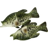 Rivers Edge Crappie Fish Sandals, Waterproof EVA PVC Material, Large ...