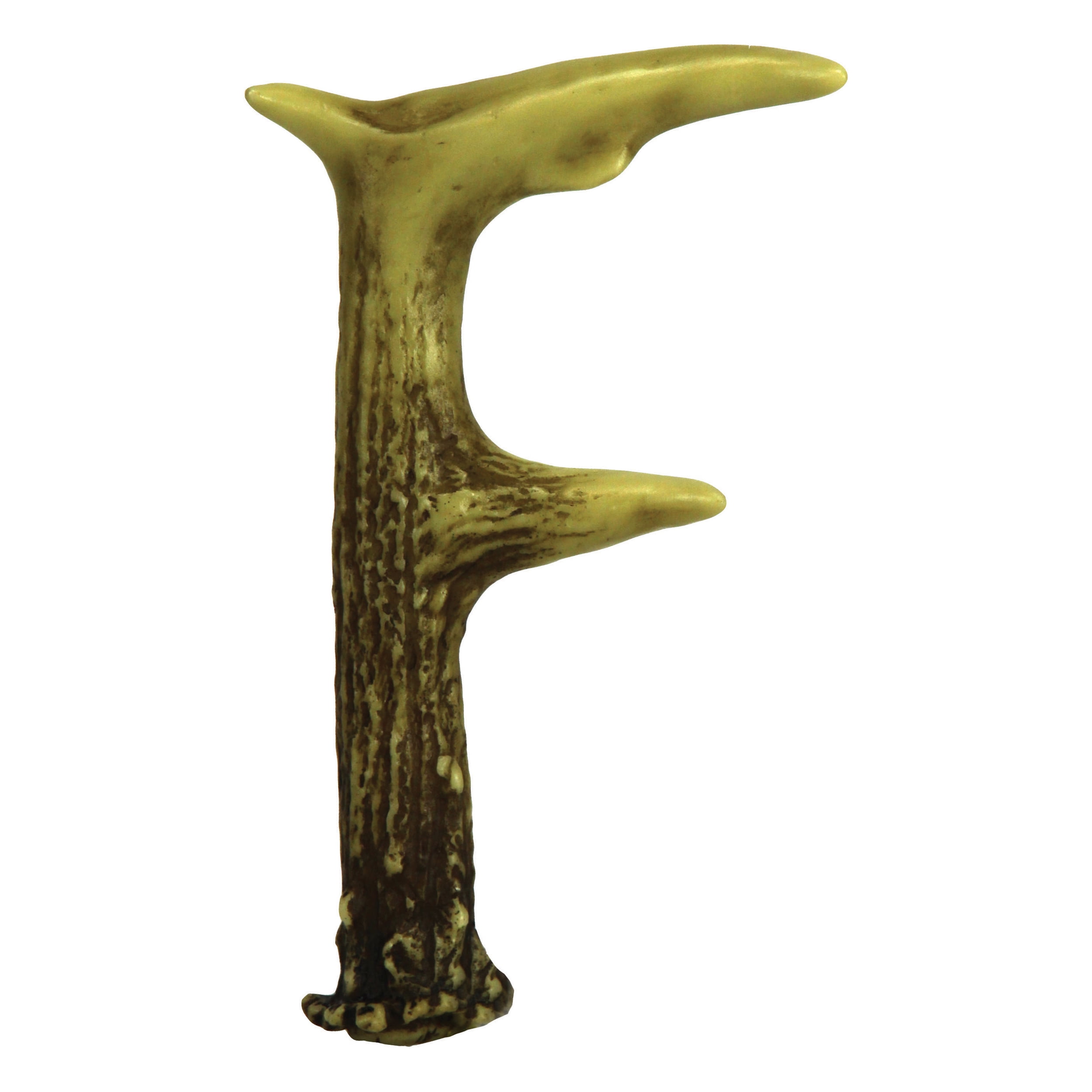 Rivers Edge Products Faux Deer Antler Letters Wall Decor, 8-Inch Resin ...