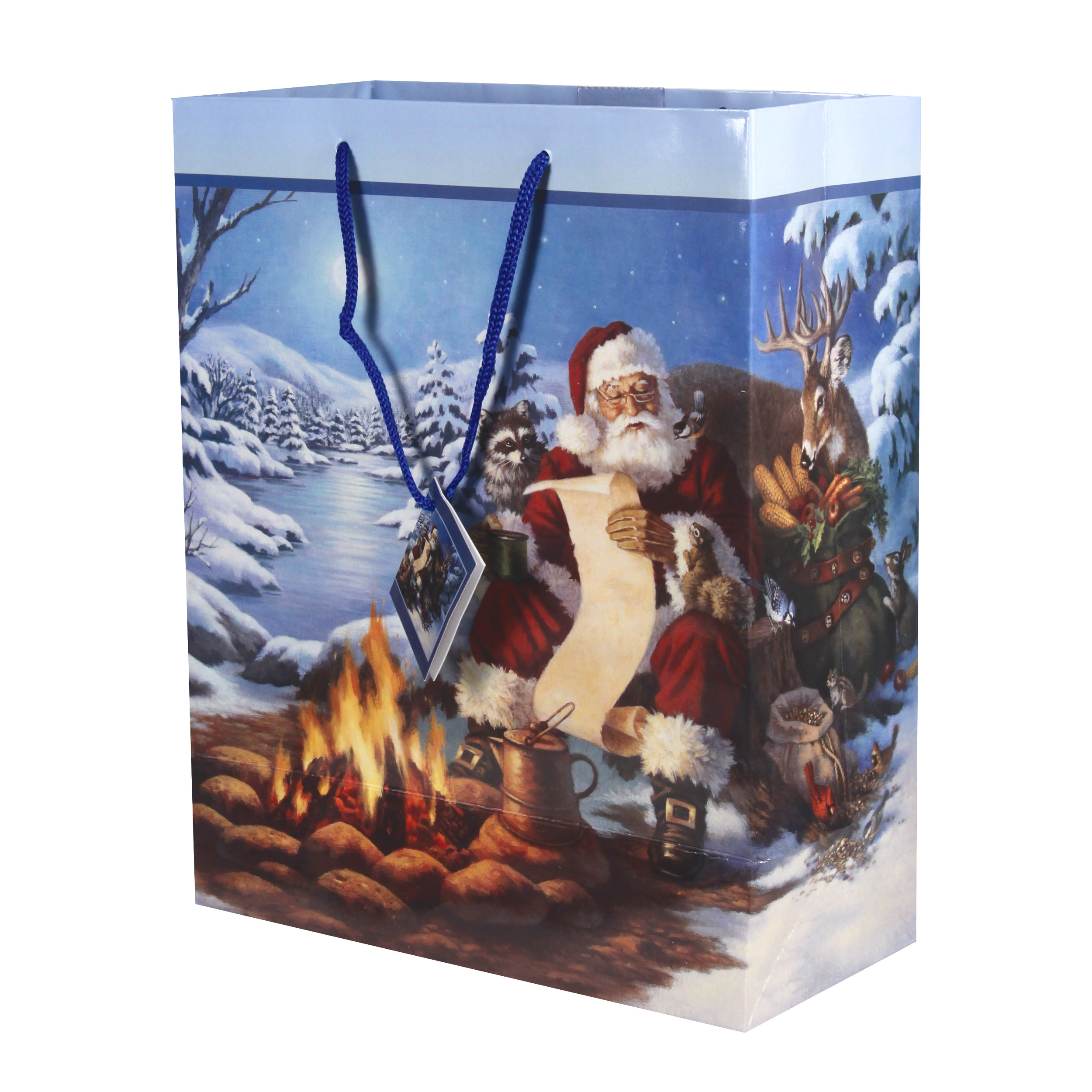 Rivers Edge Products Gift Bag Medium - Christmas - Walmart.com