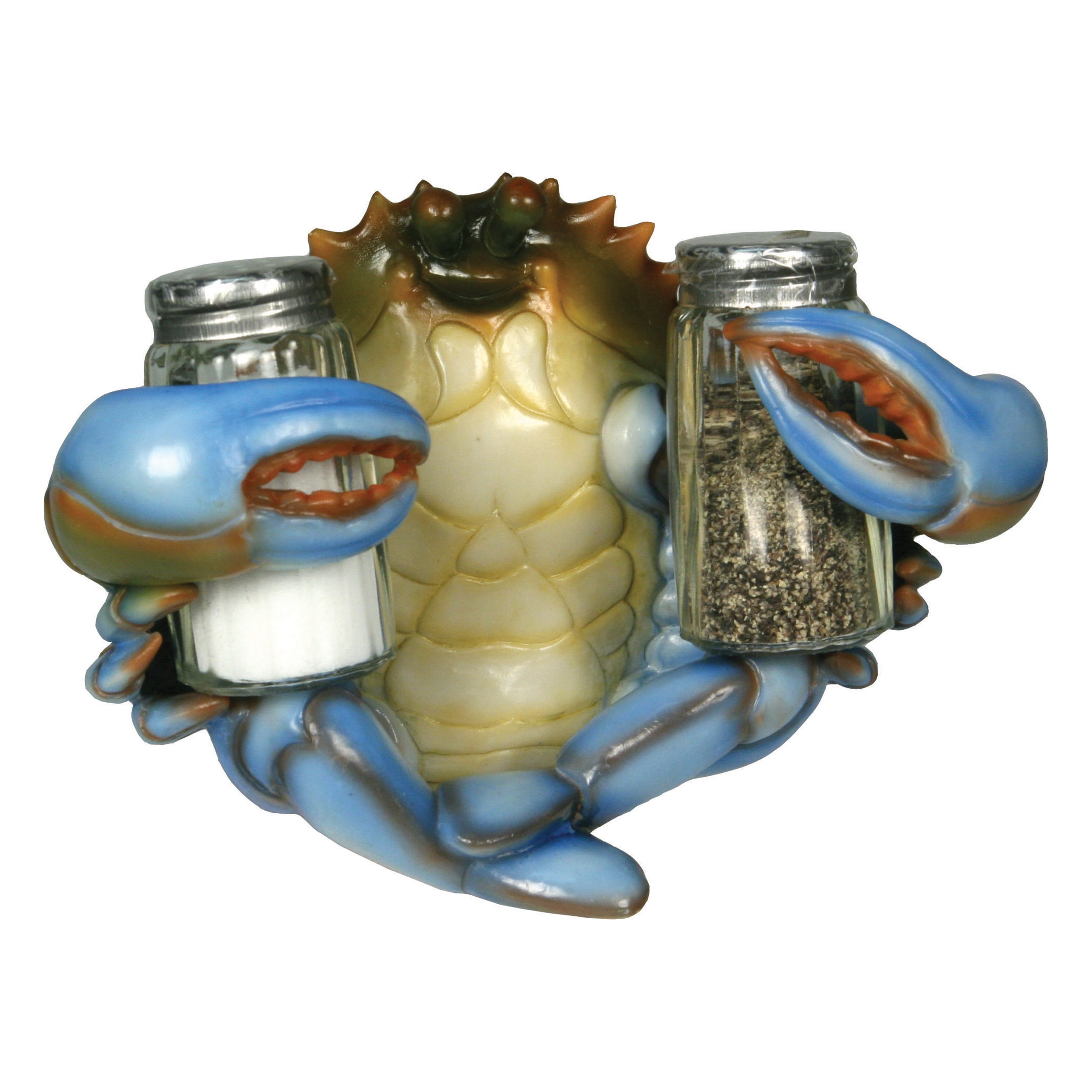 Rivers Edge Products Salt and Pepper Shakers Set, Unique Poly Resin and ...